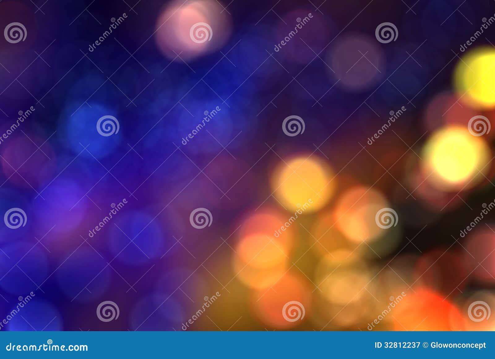Colorful Blur Bokeh Background Stock Image - Image of celebrate, blur ...