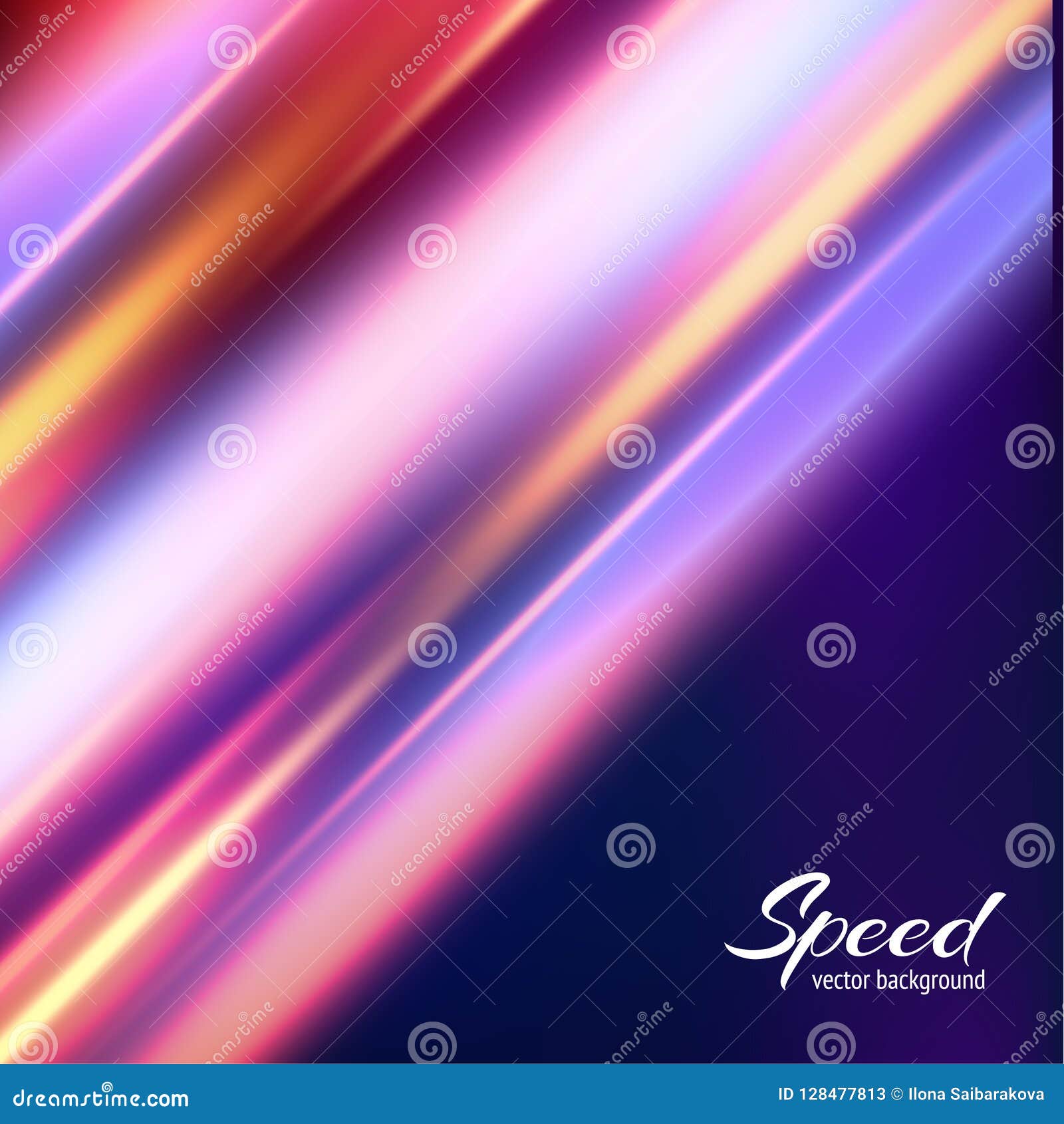 Blurred Light Lines and Stripes Background. Vector Eps10. Stock Vector ...