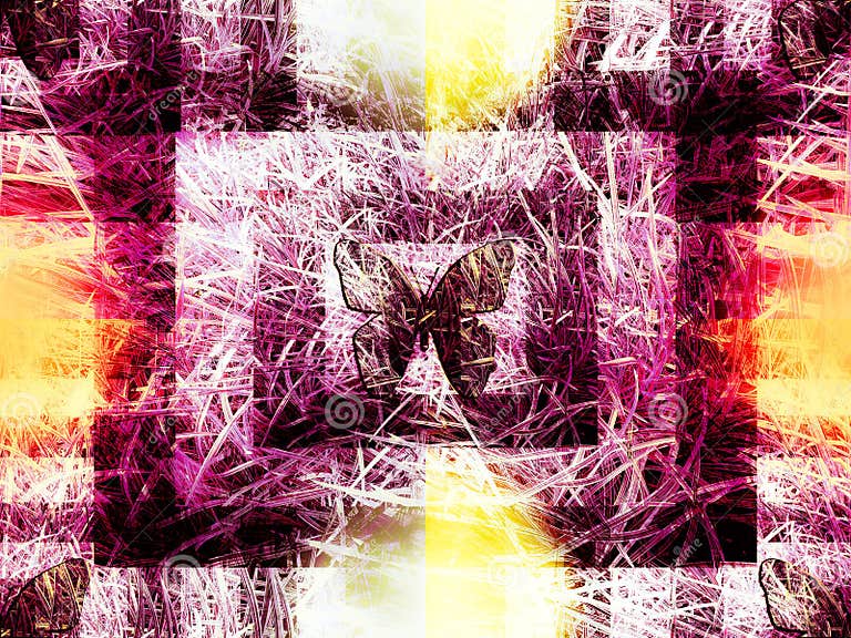 Colorful Blurred Rectangular Shaped Design Stock Illustration ...