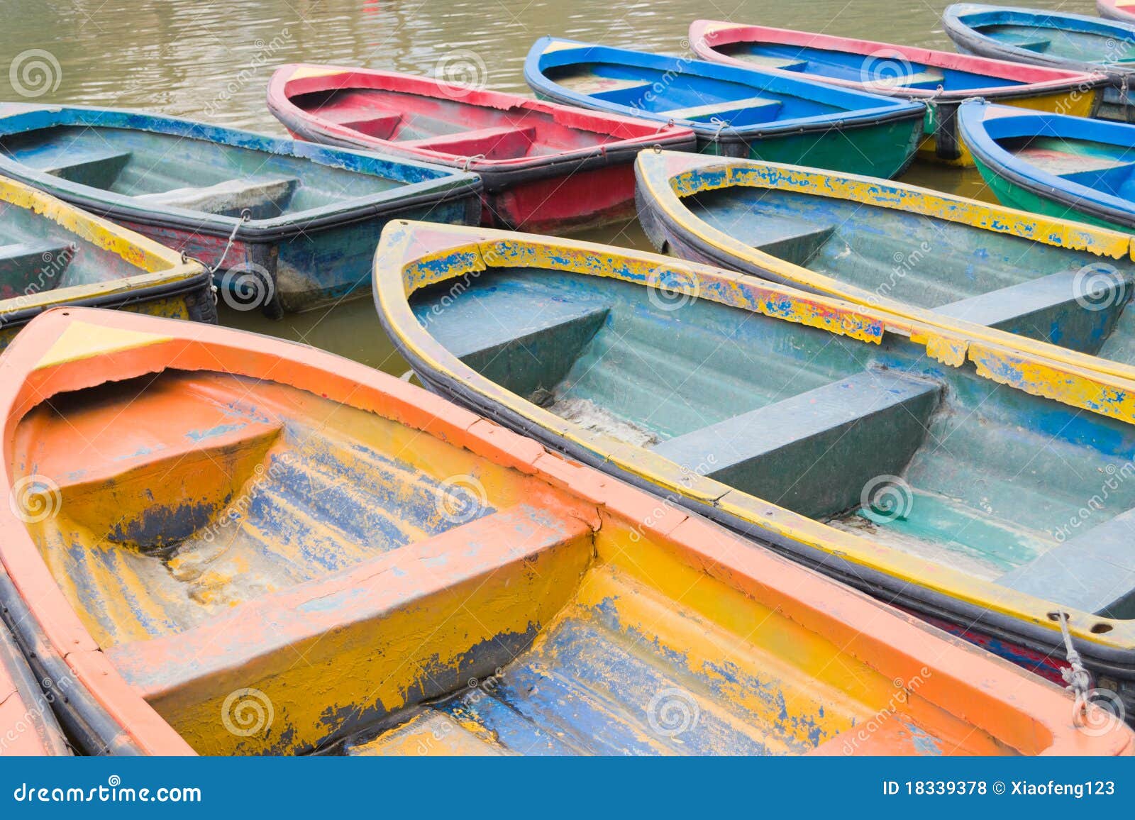 Colorful boats stock photo. Image of travel, blue, colorful - 18339378