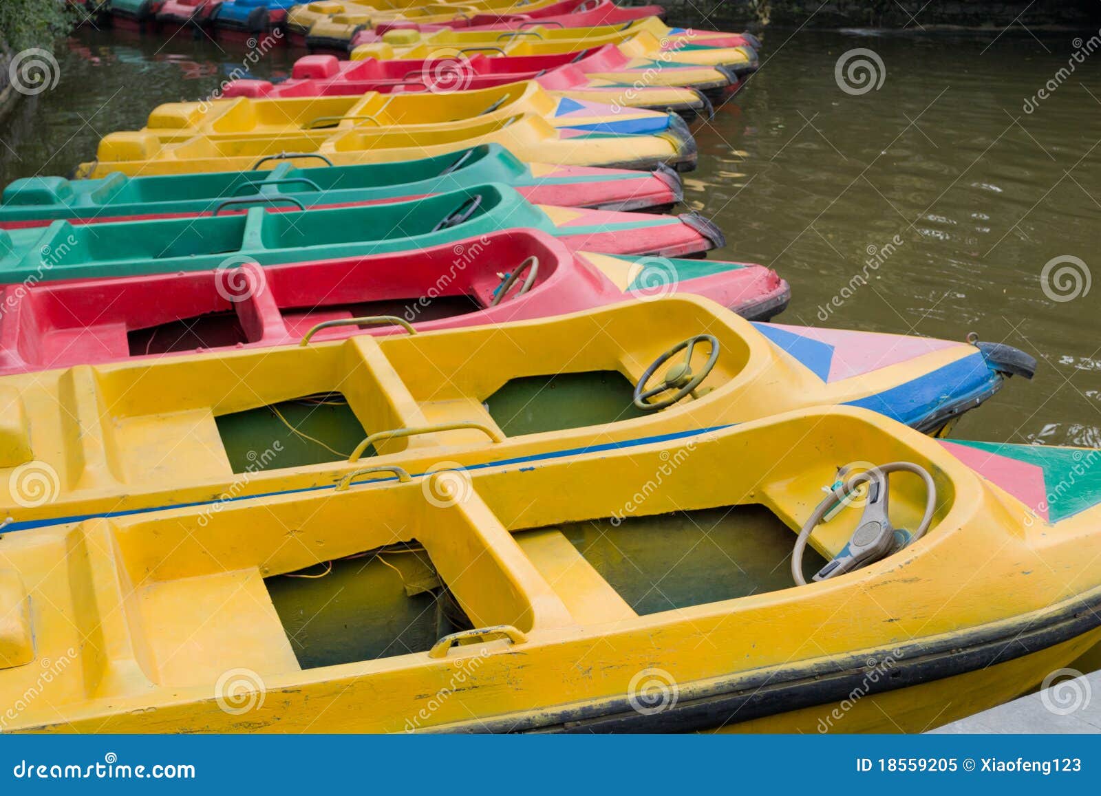Colorful Boats Picture. Image: 18559205