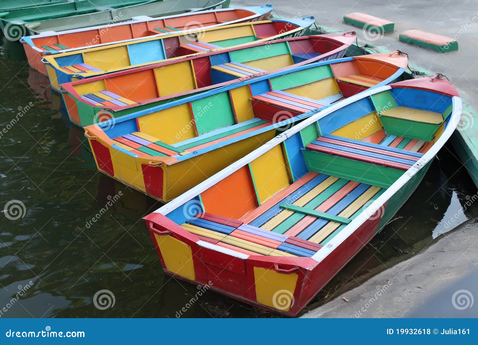 Colorful Boats Royalty Free Stock Photos - Image: 19932618
