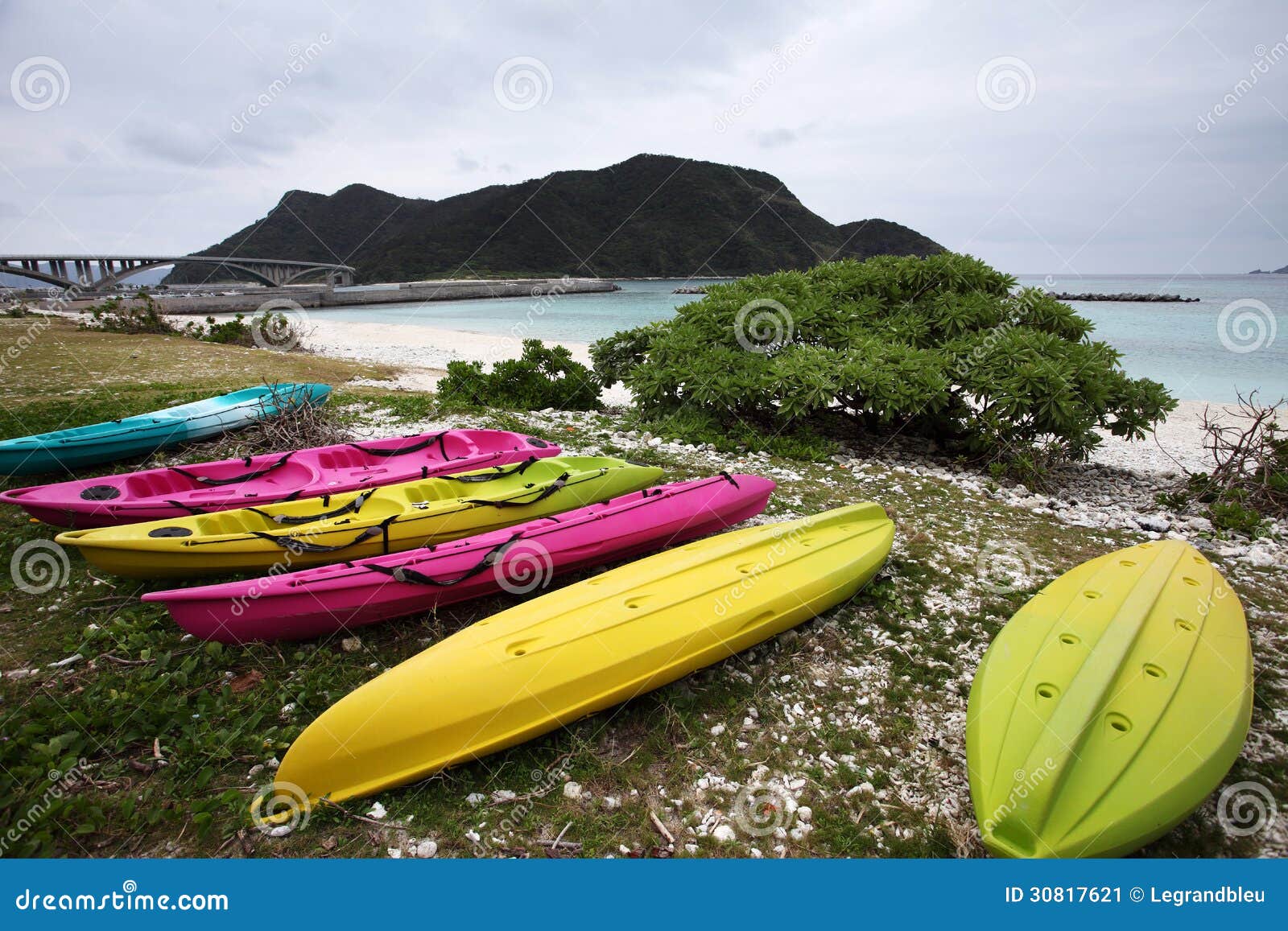 Colorful Boats on the Beach Stock Image - Image of grey, blue: 30817621