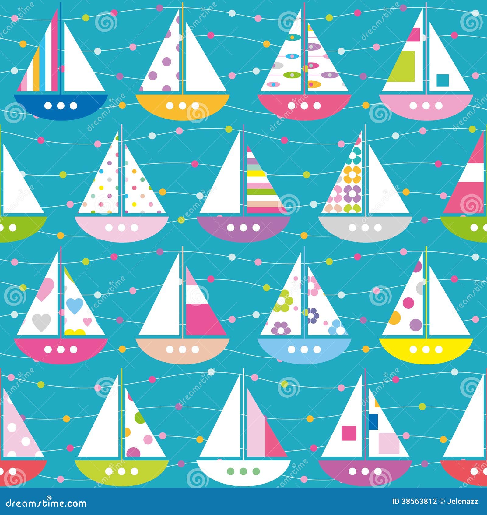 Boats Pattern Stock Illustrations – 1,989 Boats Pattern Stock ...