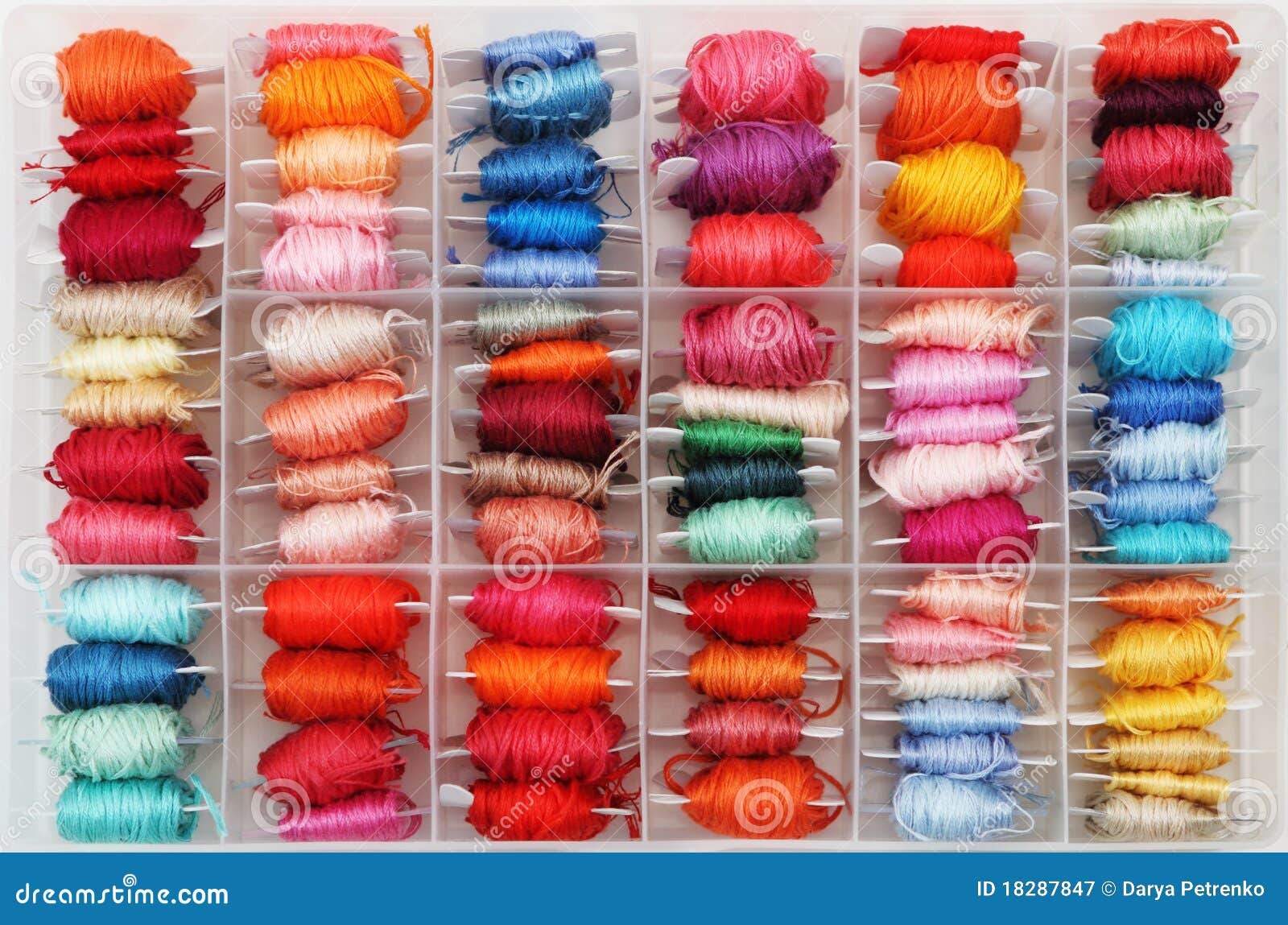 Colorful bobbins stock image. Image of comfortable, thread - 18287847
