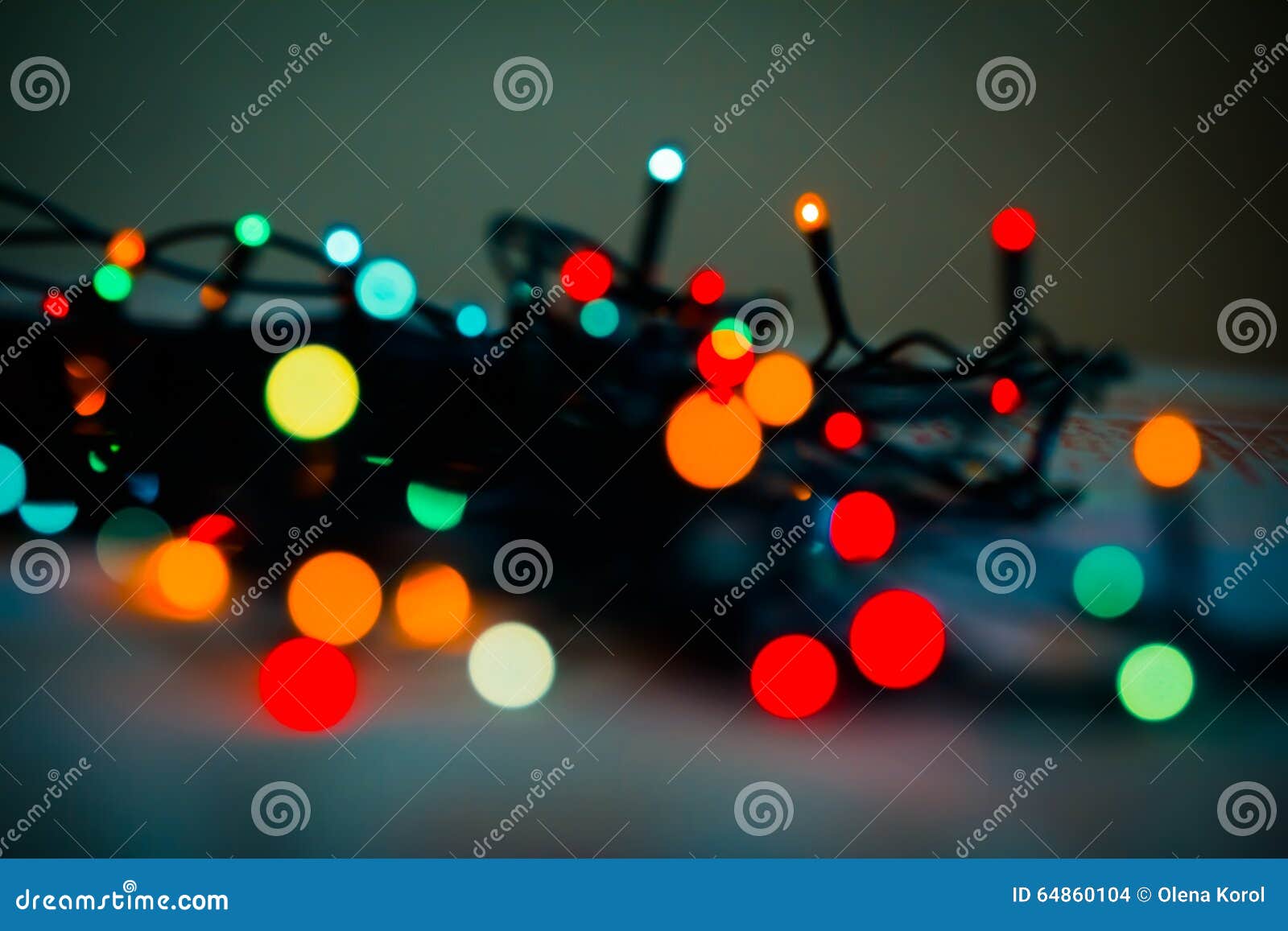 Colorful Bokeh Lights Background Stock Photo - Image of sparkling, dark ...