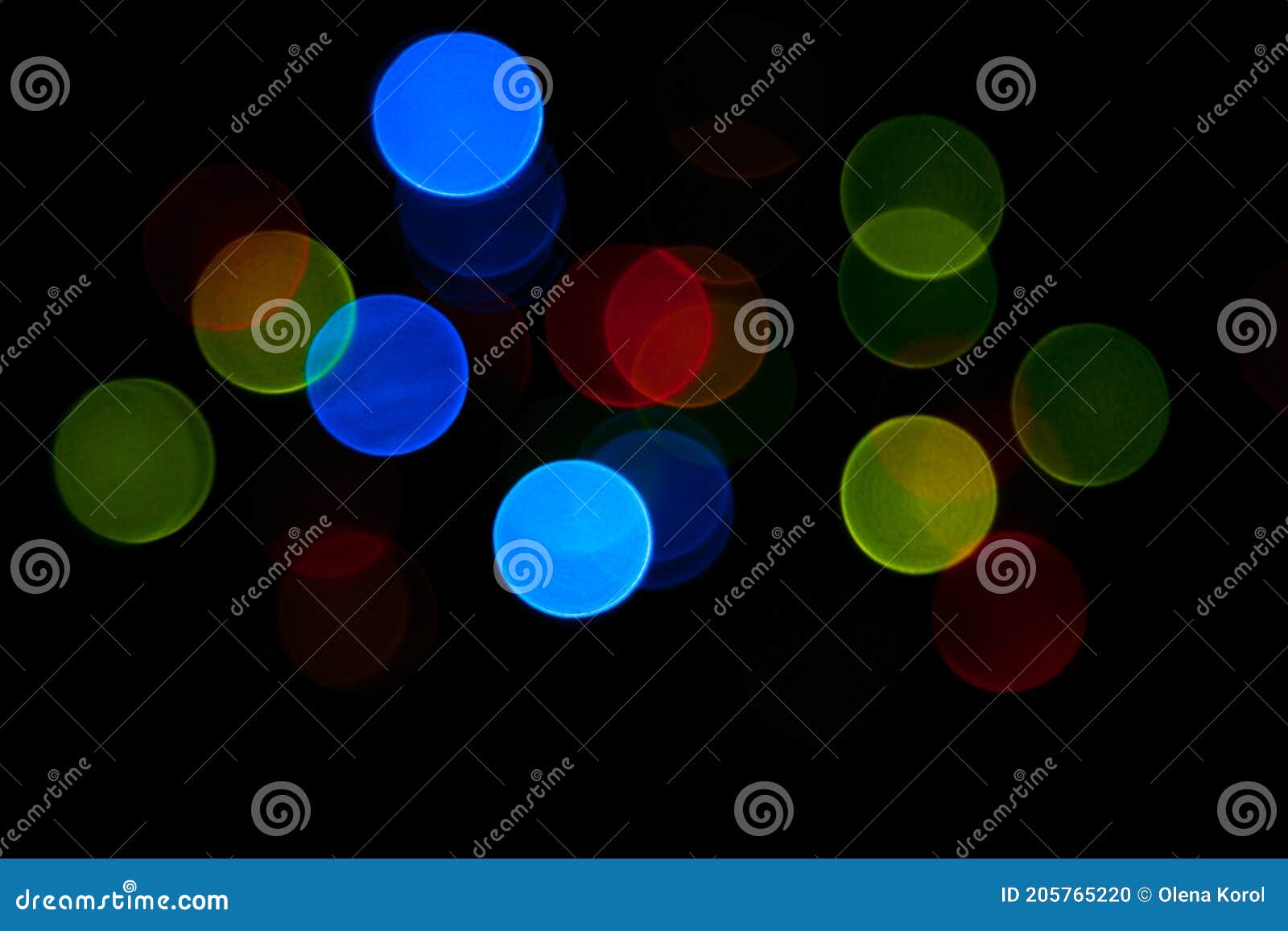 Colorful Bokeh Lights Texture Stock Photo - Image of sparkling ...