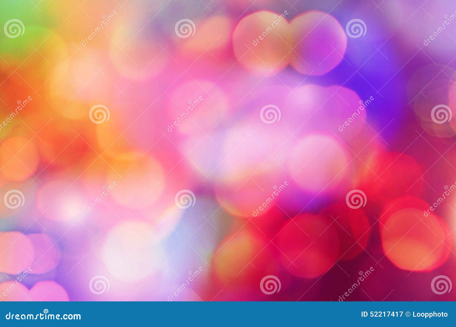 Colorful Bokeh Images For Wallpapers, Texture, Background. Stock ...