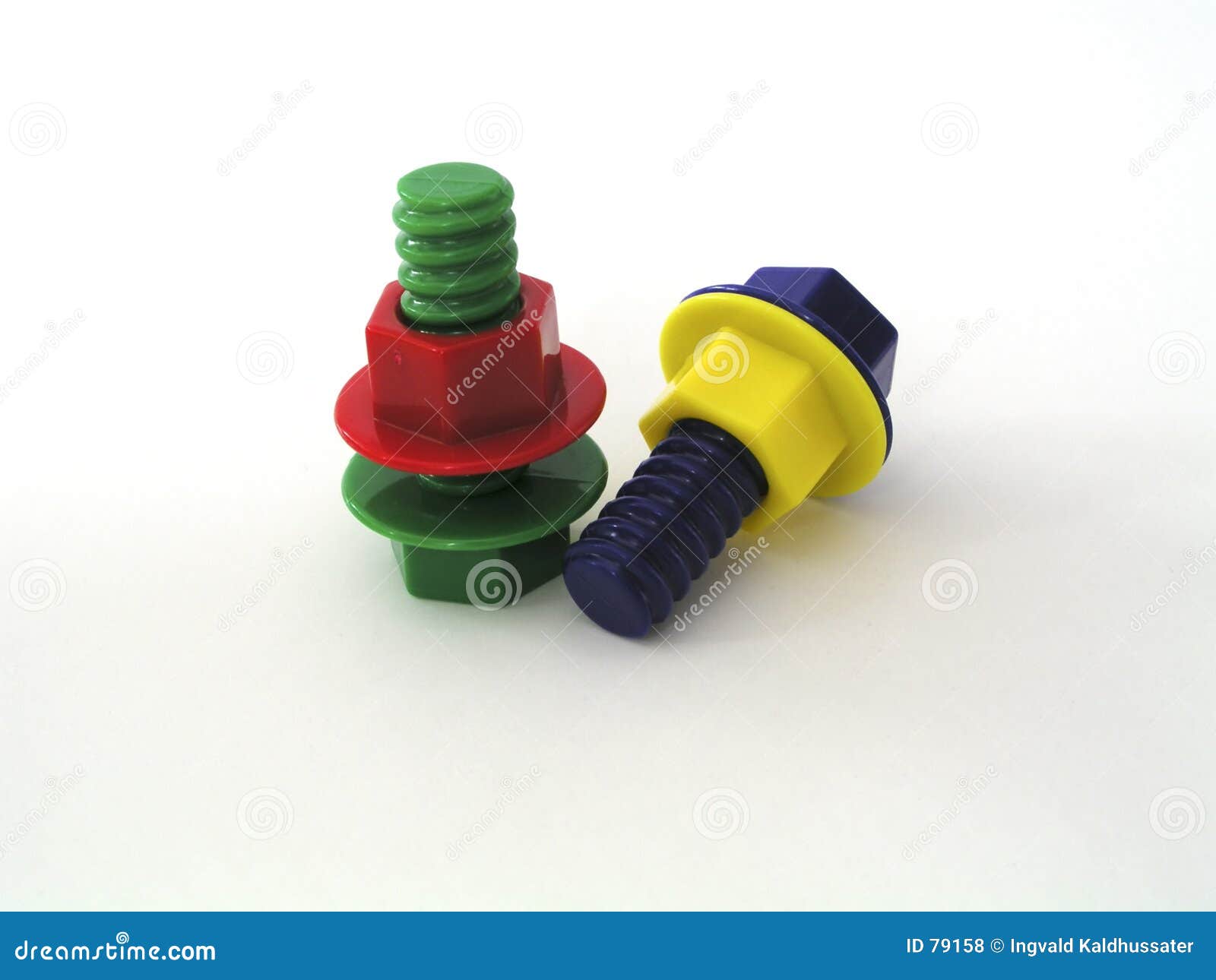 Colorful Bolts stock photo. Image of blue, mount, vivid - 79158