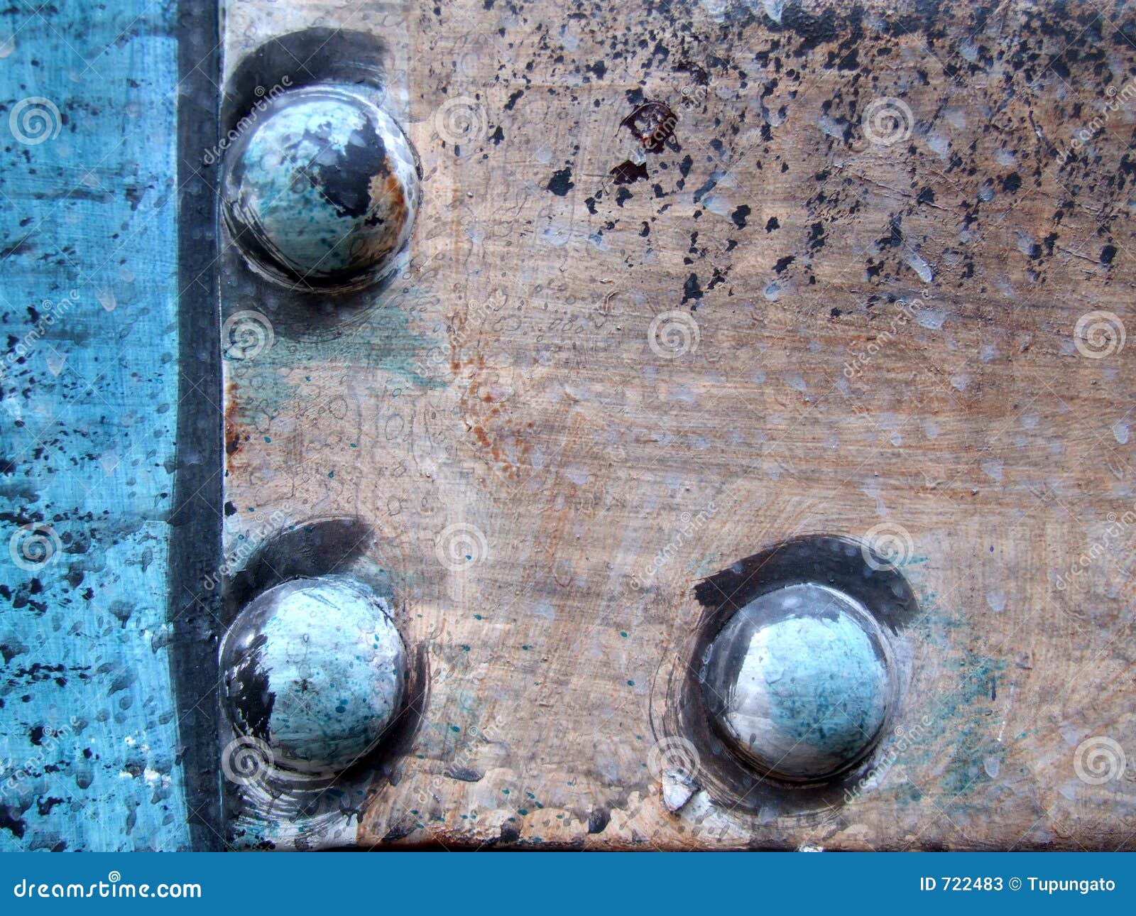 Colorful bolts close-up stock image. Image of detail, wall - 722483