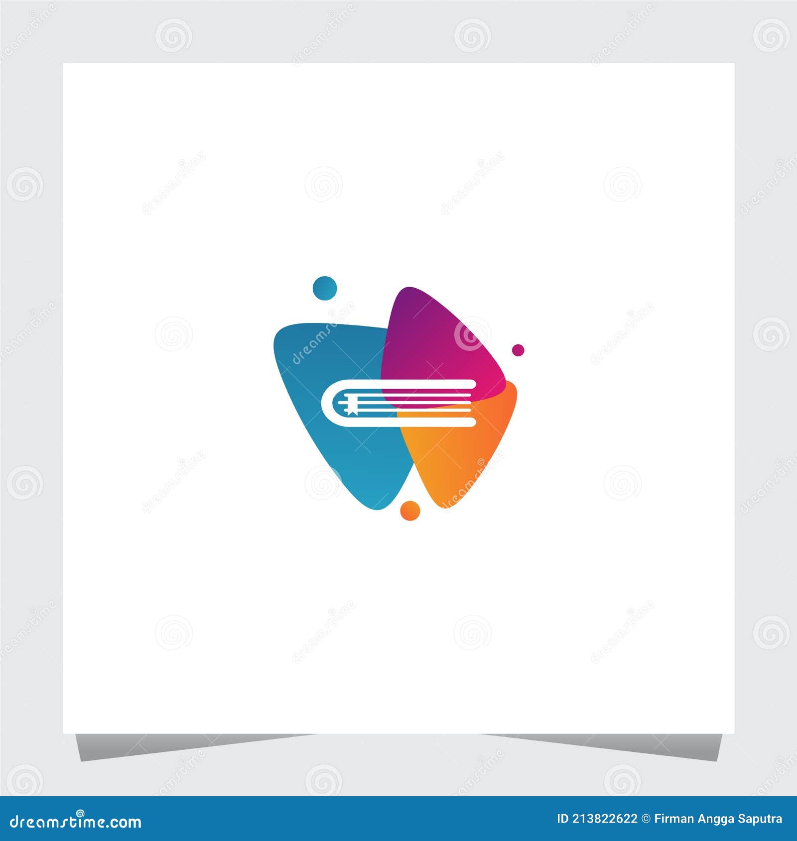 Colorful Book Logo Inspirations Template . Icon Stock Vector ...