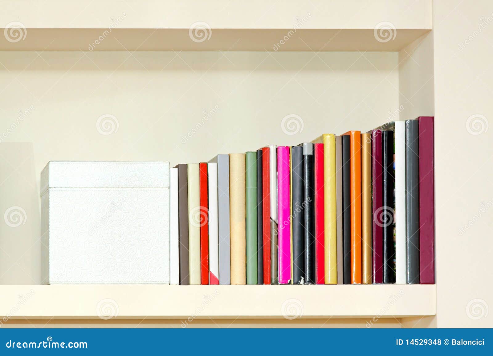 Colorful books stock photo. Image of education, home - 14529348