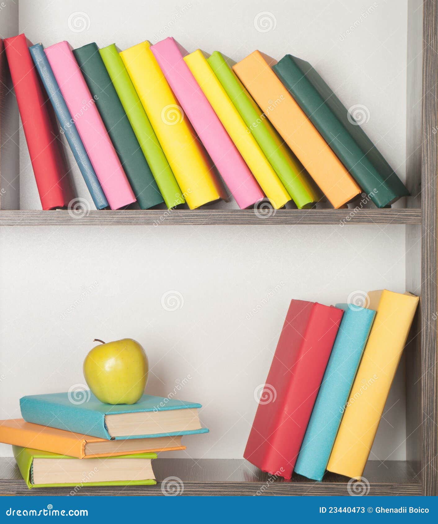Colorful books stock image. Image of culture, analyze - 23440473