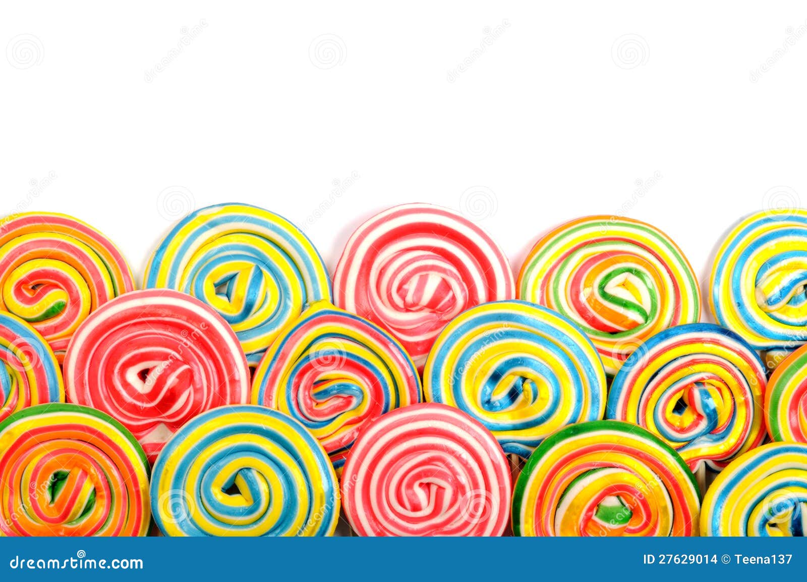 Colorful border stock photo. Image of group, sugar, sweets - 27629014