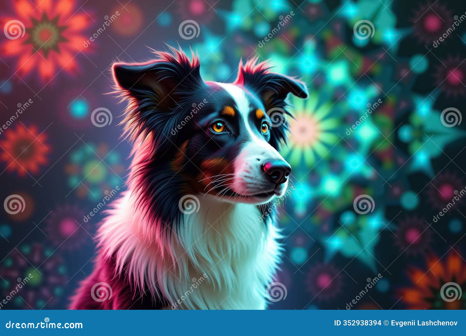 Abstract Starry Space Background With Shining Stars Stardust And Nebula ...