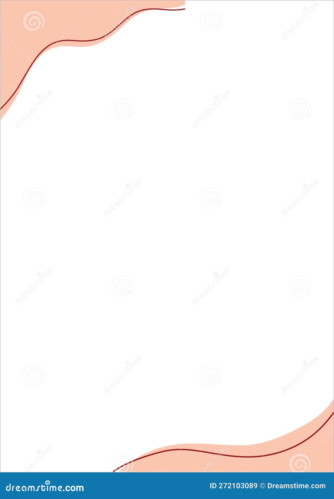 Colorful Border Design Template. Border Design Template Stock Vector ...