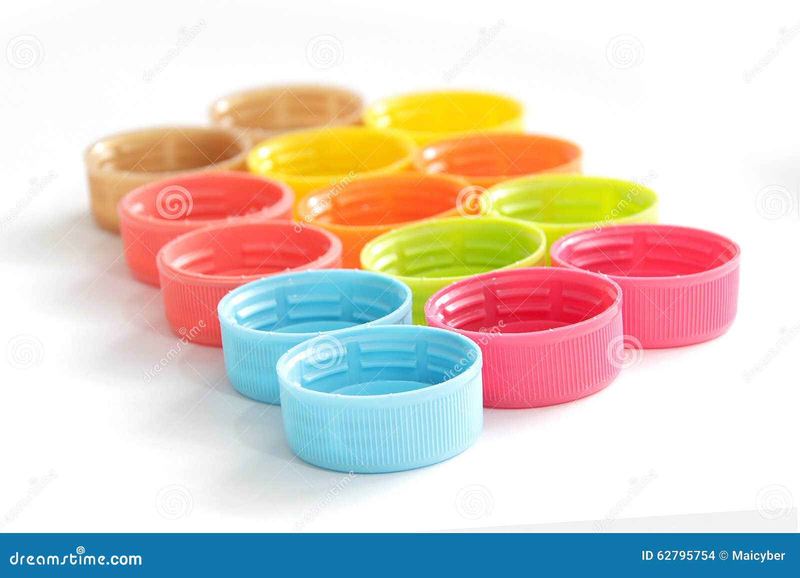 Colorful Bottle Cap stock photo. Image of brewed, isolated - 62795754