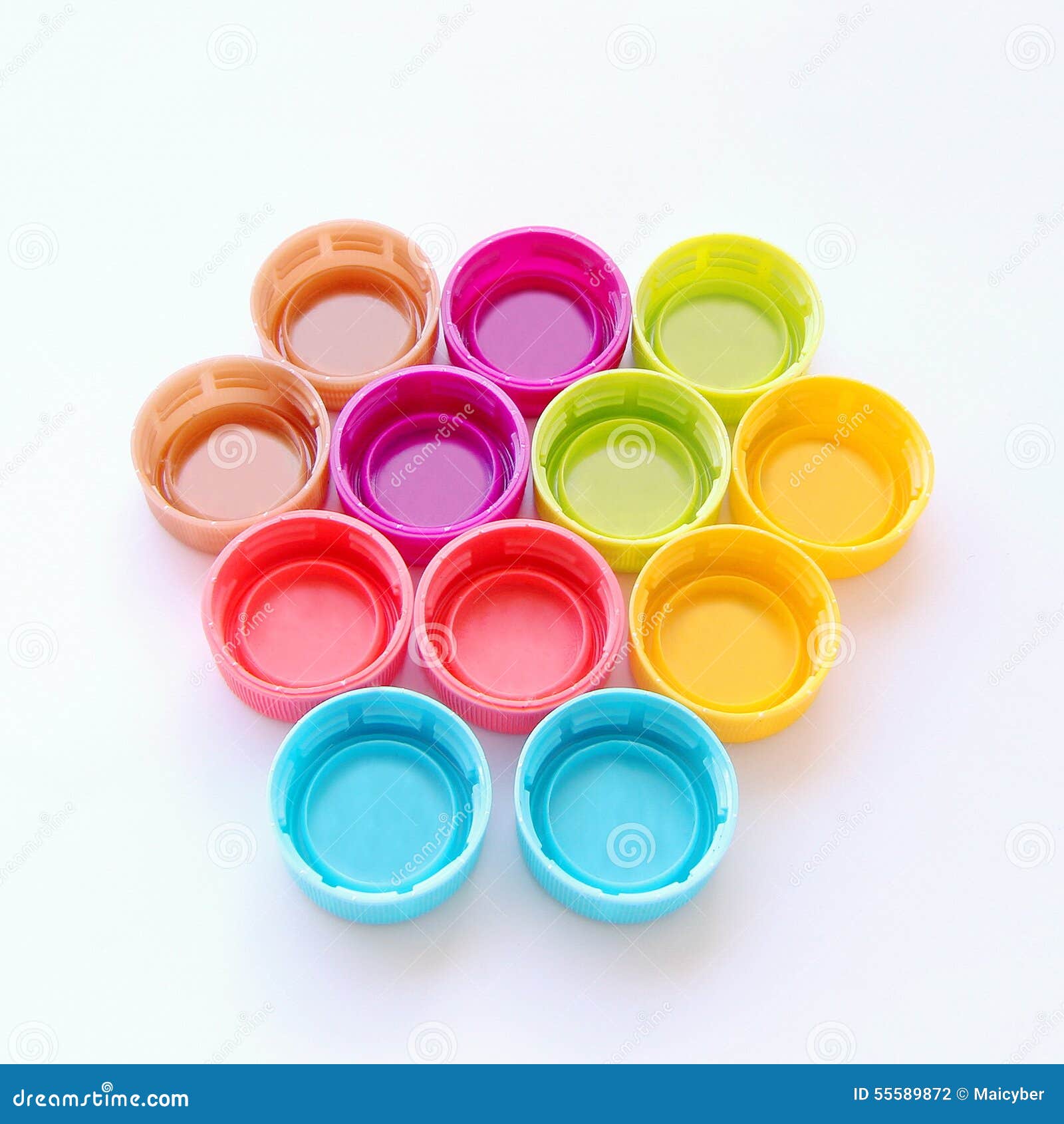 Colorful Bottle Cap stock photo. Image of object, color - 55589872
