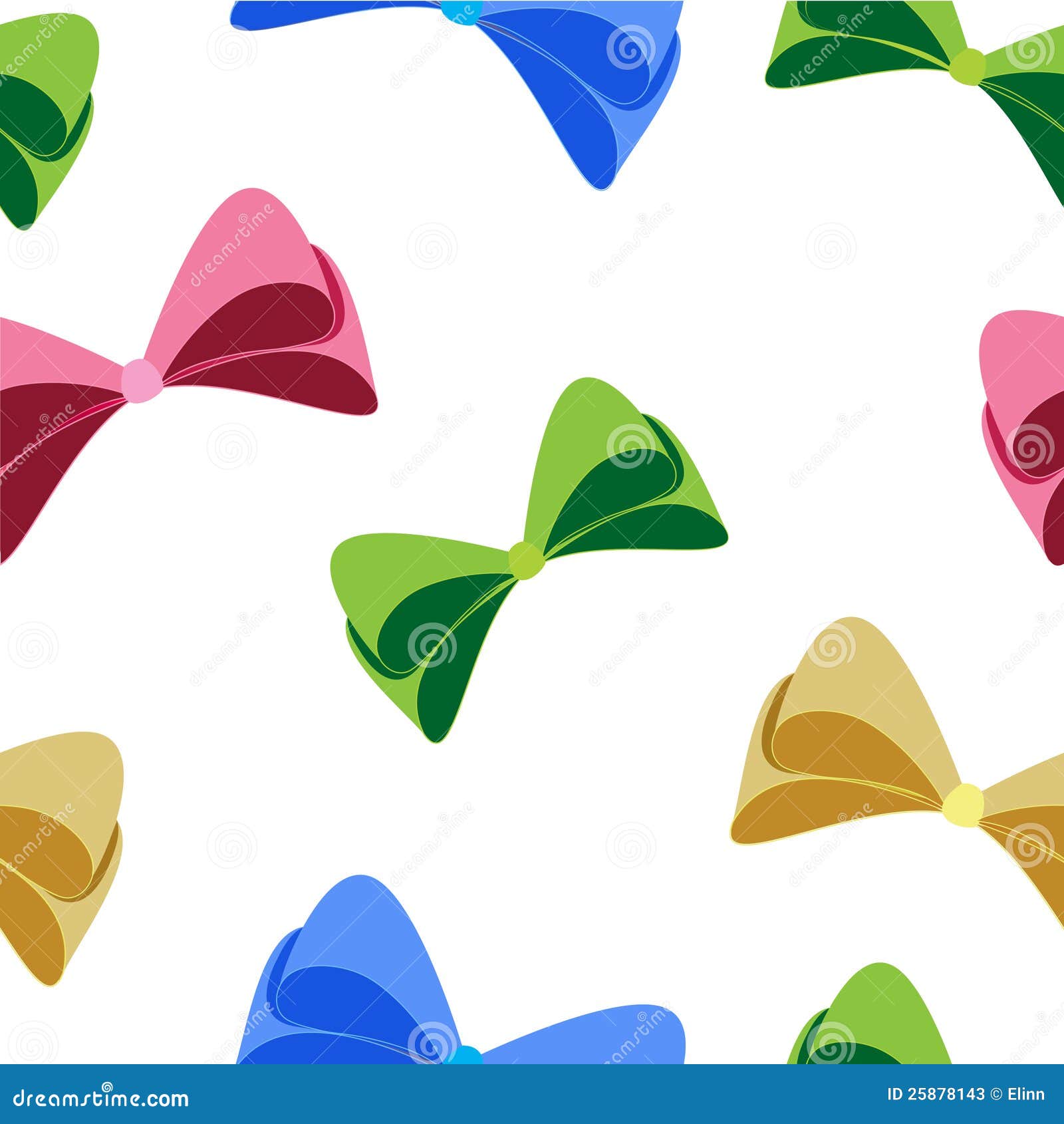 Colorful Bow Pattern stock vector. Illustration of decoration - 25878143 Colorful Bow Pattern stock vector. Illustration of decoration - 25878143