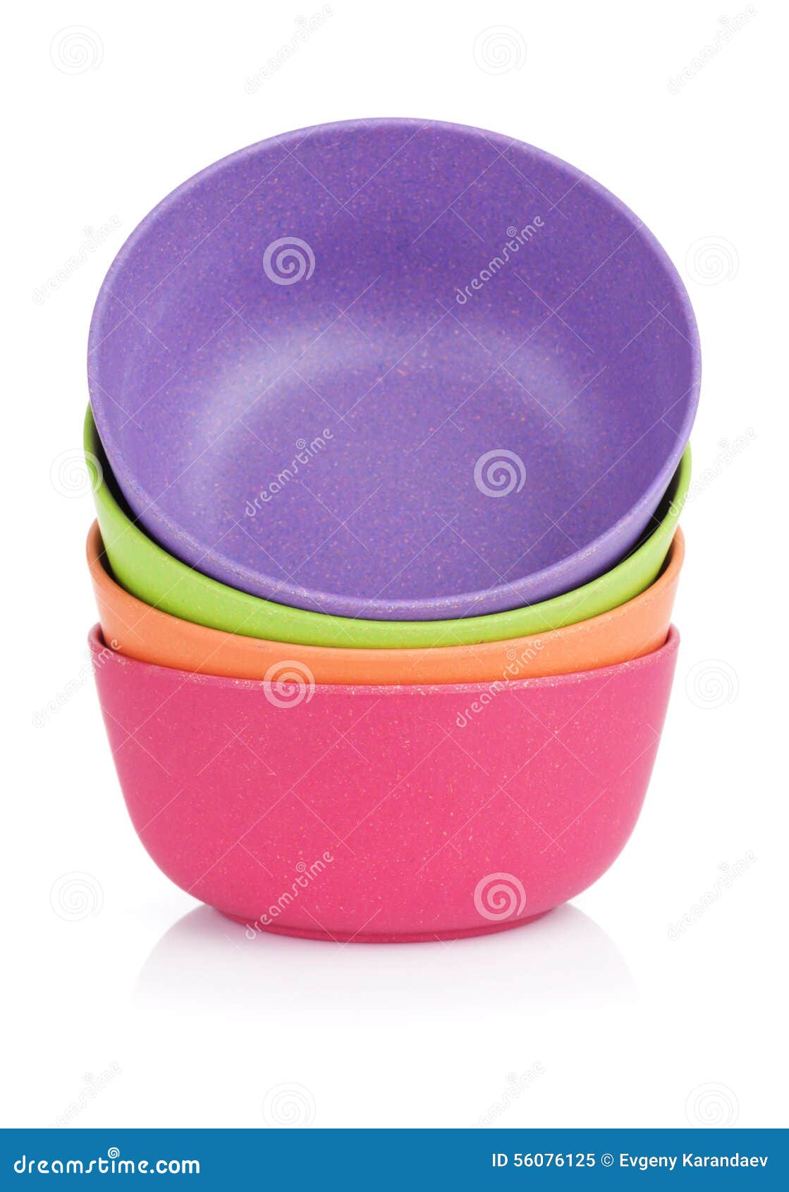 Colorful bowls stock image. Image of dish, food, white - 56076125