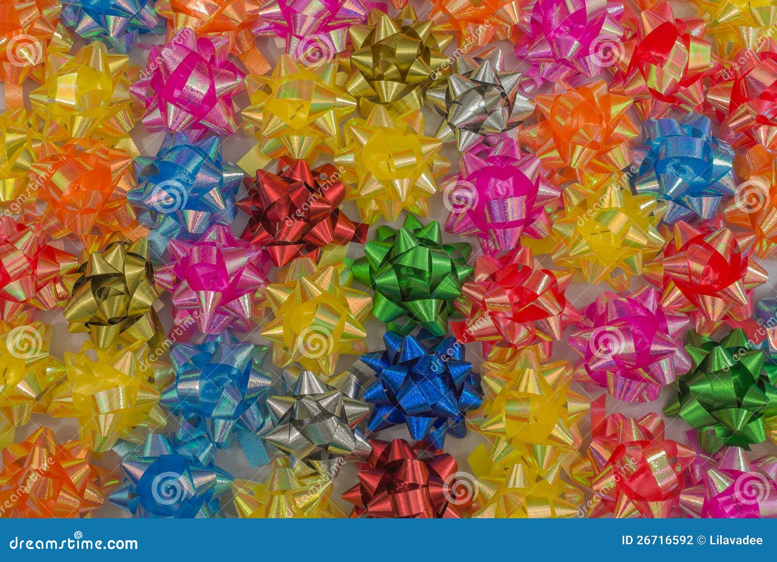 Colorful bows stock photo. Image of shiny, decoration - 26716592