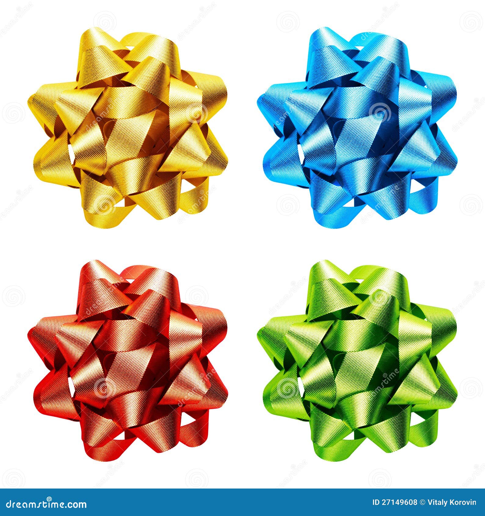 Colorful bows stock photo. Image of graphical, white - 27149608