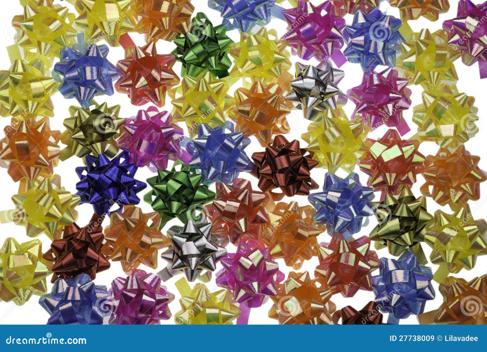 Colorful bows stock image. Image of satin, shine, present - 27738009