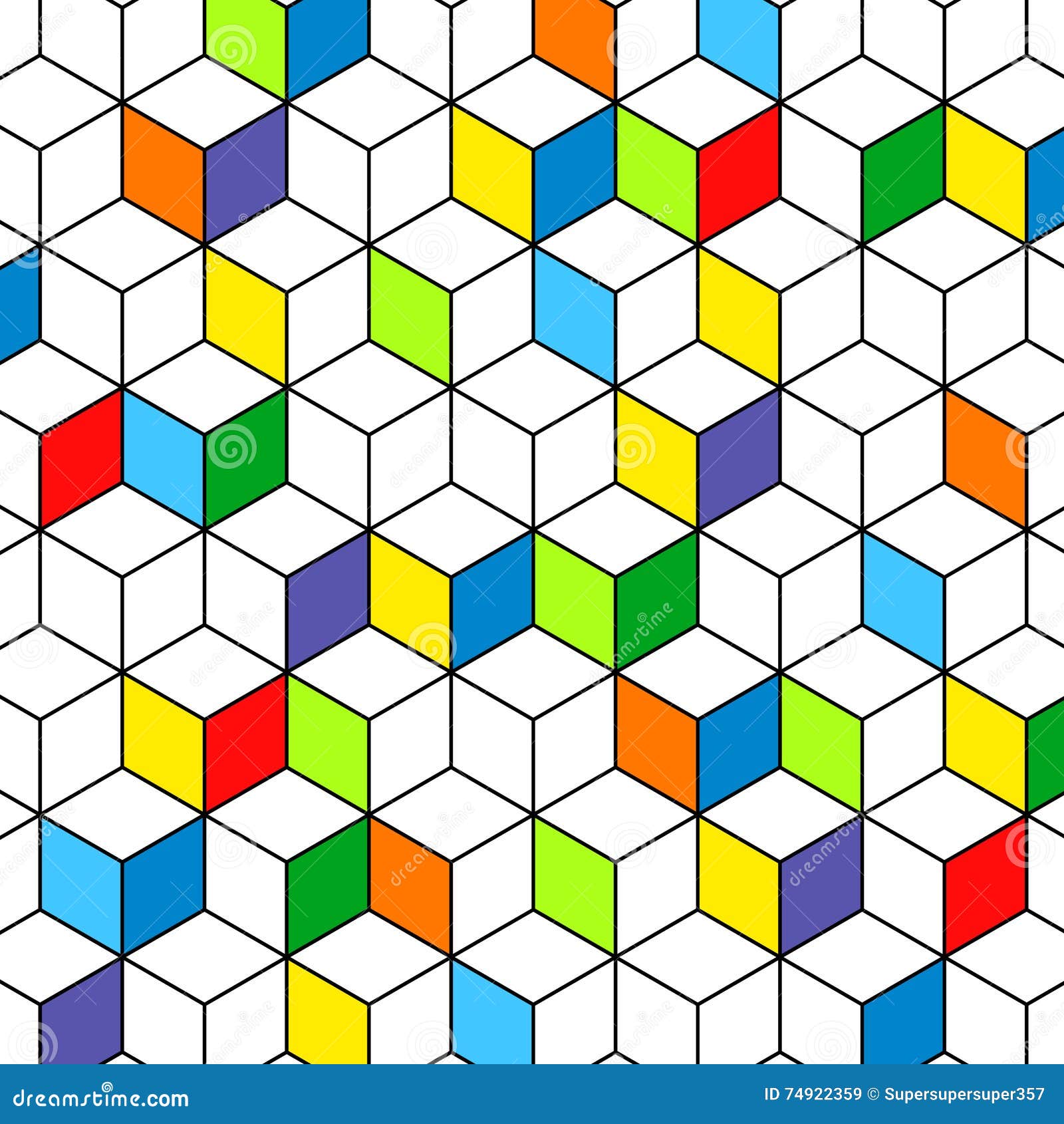 Colorful box background stock vector. Illustration of colorful - 74922359