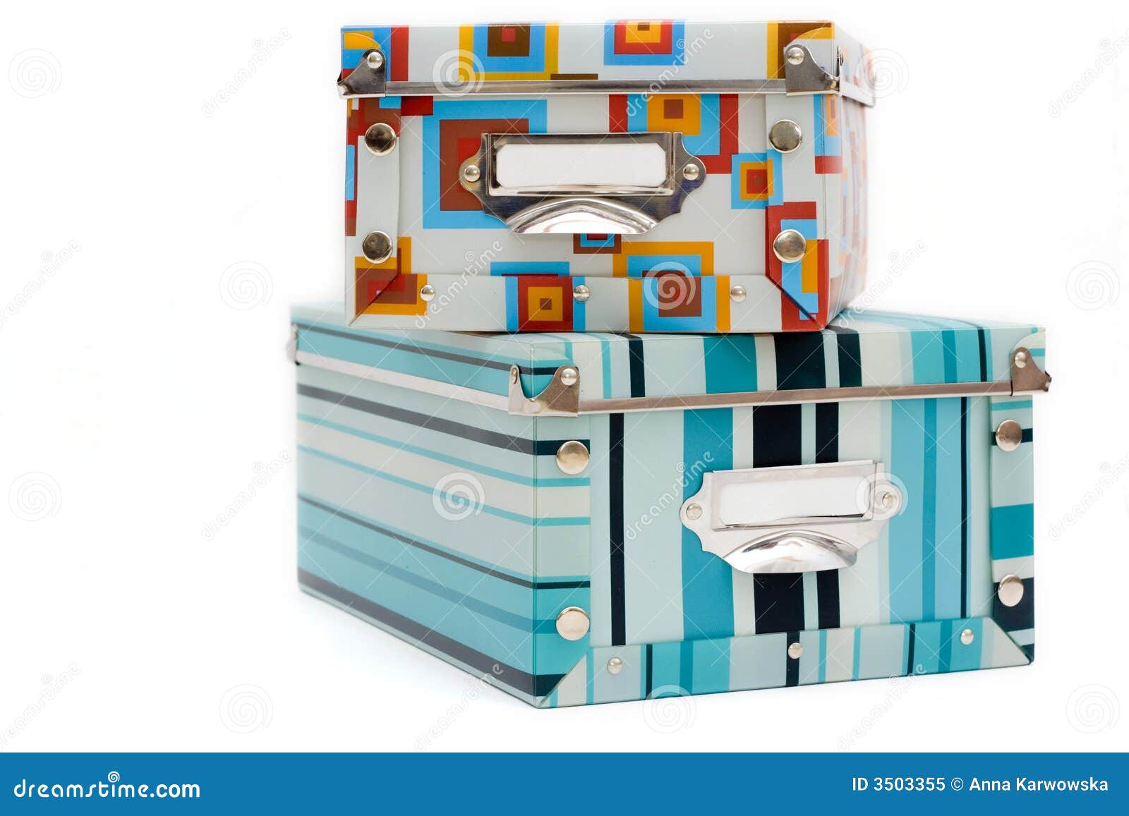 Colorful boxes stock image. Image of style, material, case - 3503355