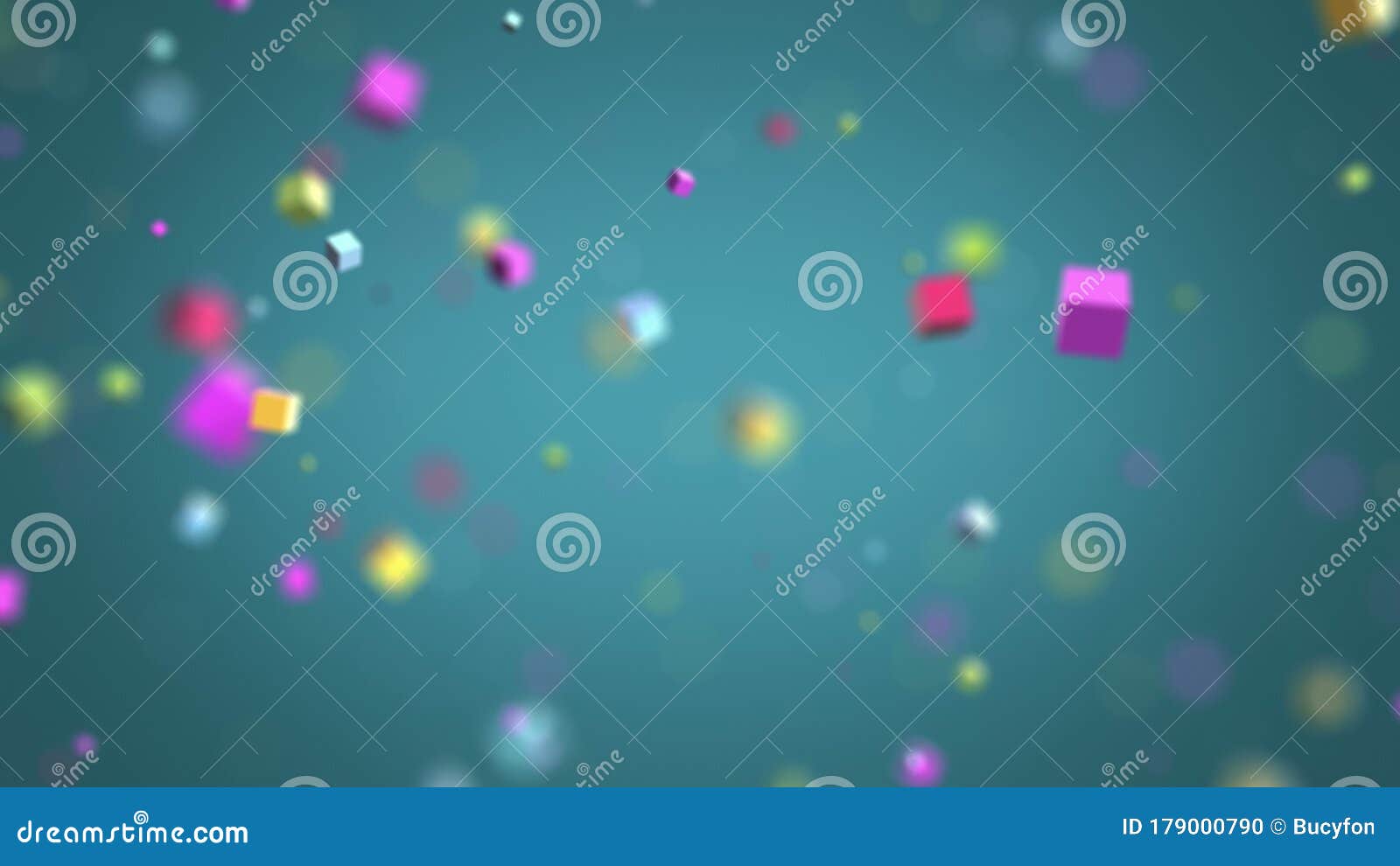 Colorful Boxes Explosion Background in 4K Stock Footage - Video of ...