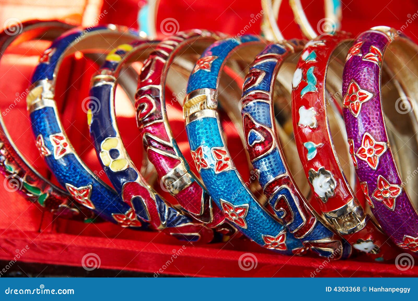 Colorful bracelet stock photo. Image of jewel, glamor - 4303368