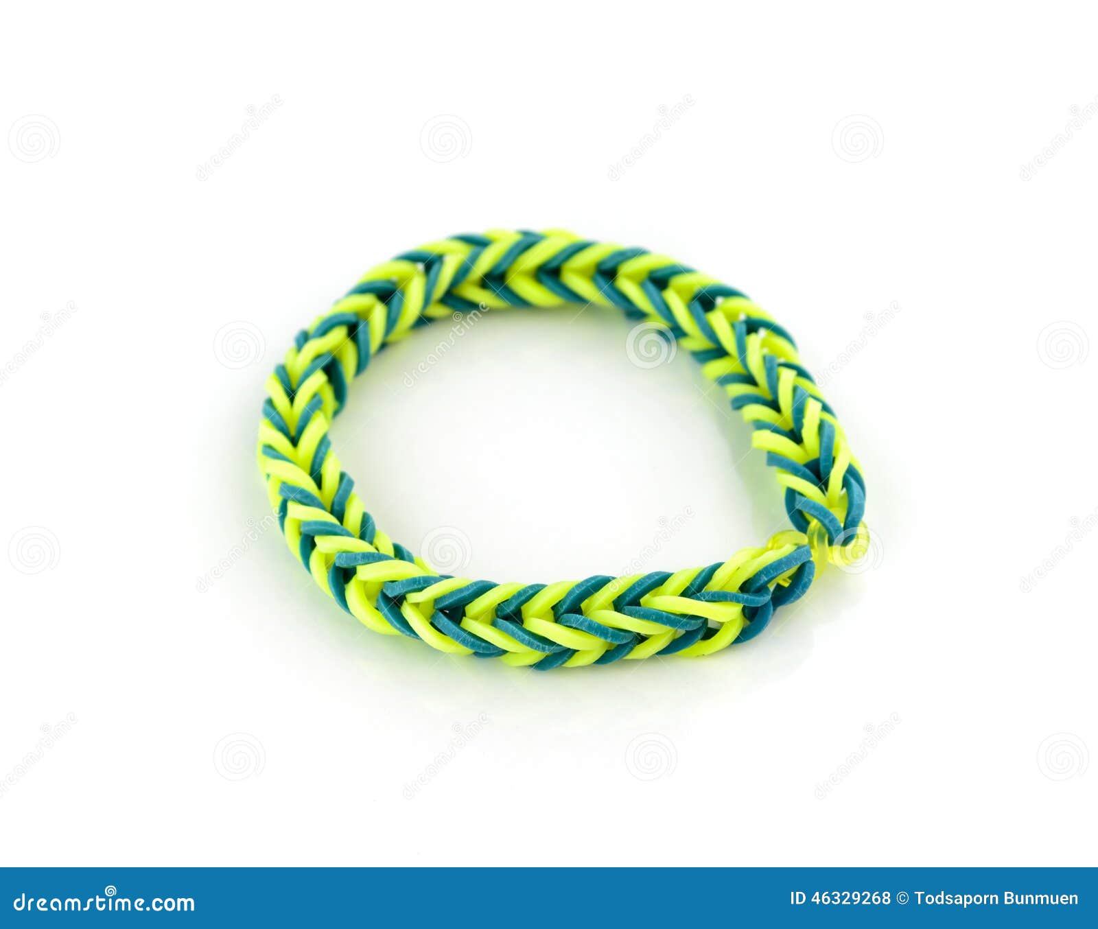Colorful Bracelet Rubber Band Stock Photo - Image of colorful, pink ...