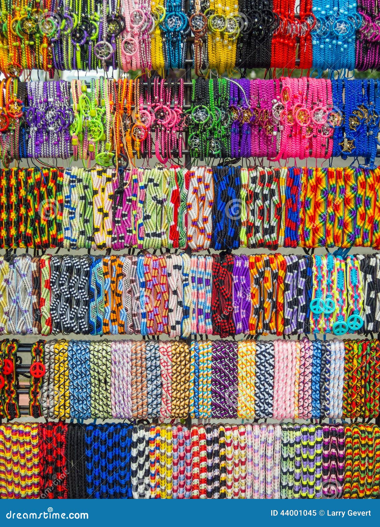Colorful bracelets stock image. Image of cloth, craft - 44001045
