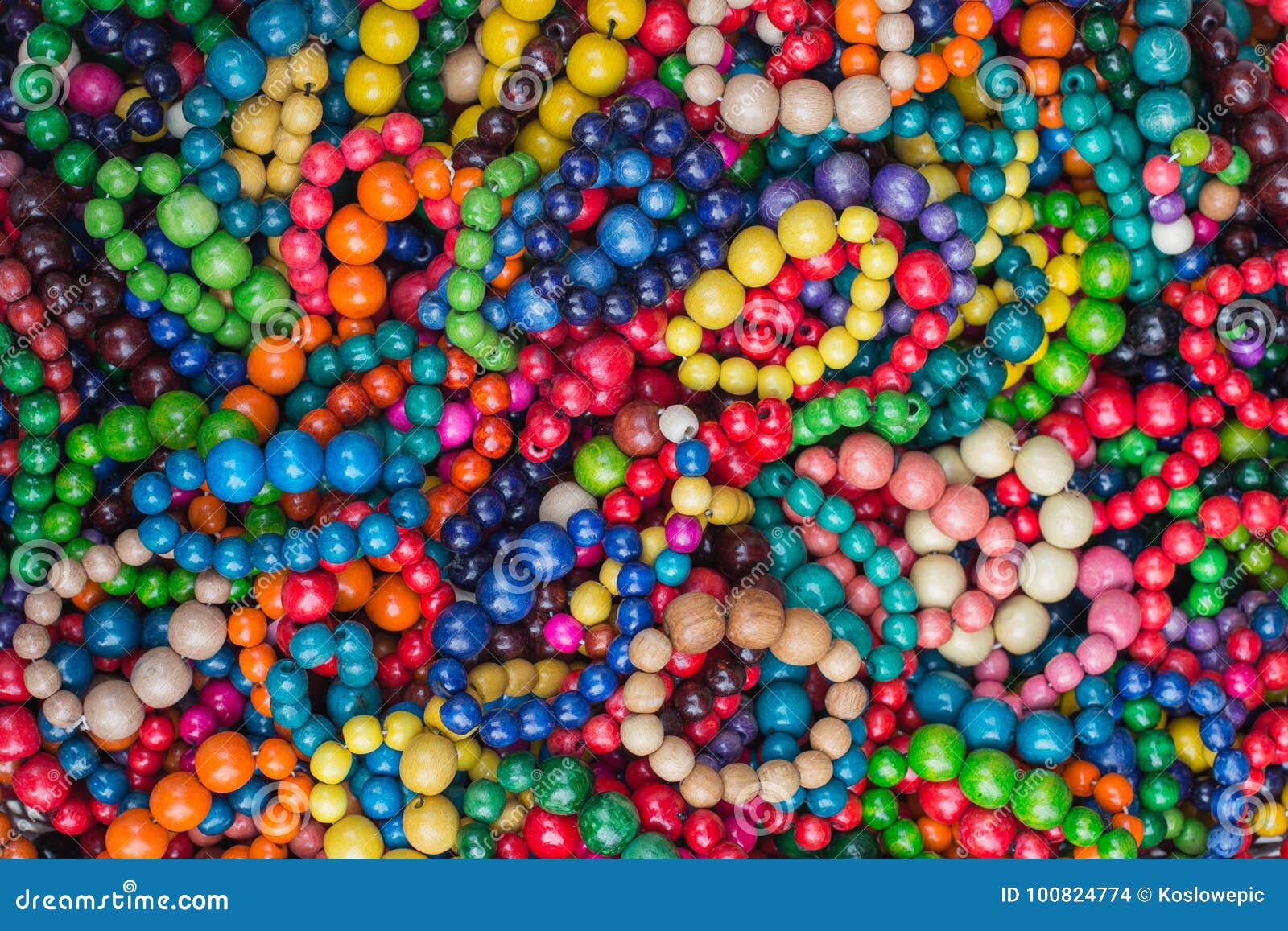 Colorful Bracelets Multi Color Background Stock Photo - Image of ...