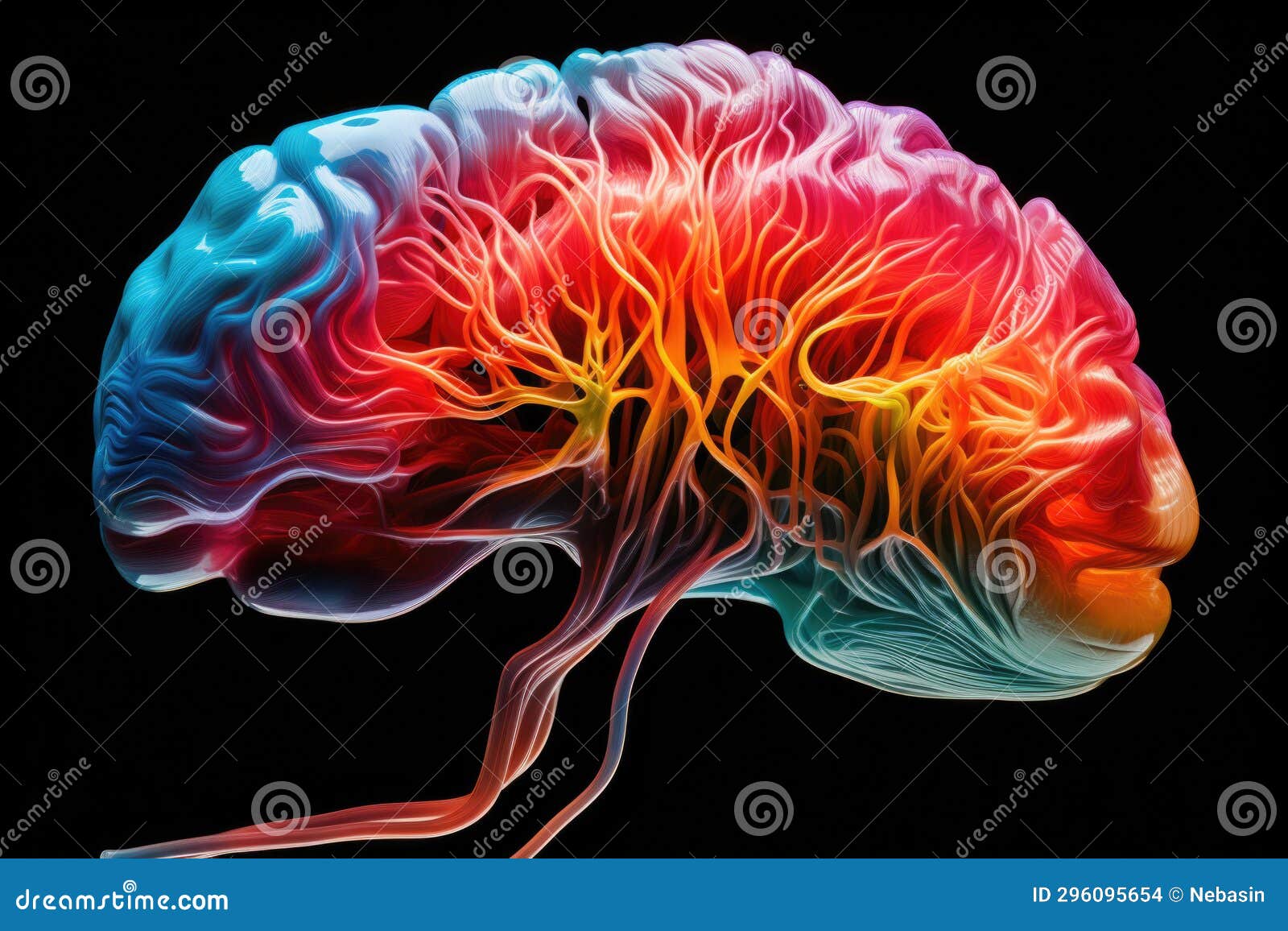 A Colorful Brain Display Reflecting the Manifold Facets of Human ...