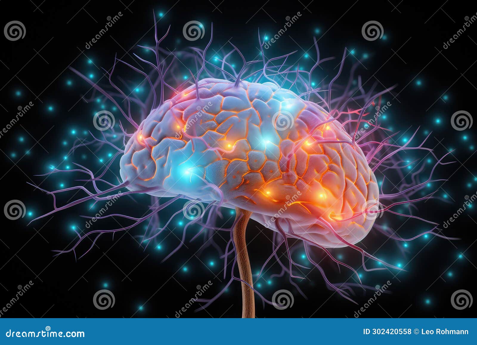 Colorful Brain Illustration, Cognitive Science, Educational Psychology ...