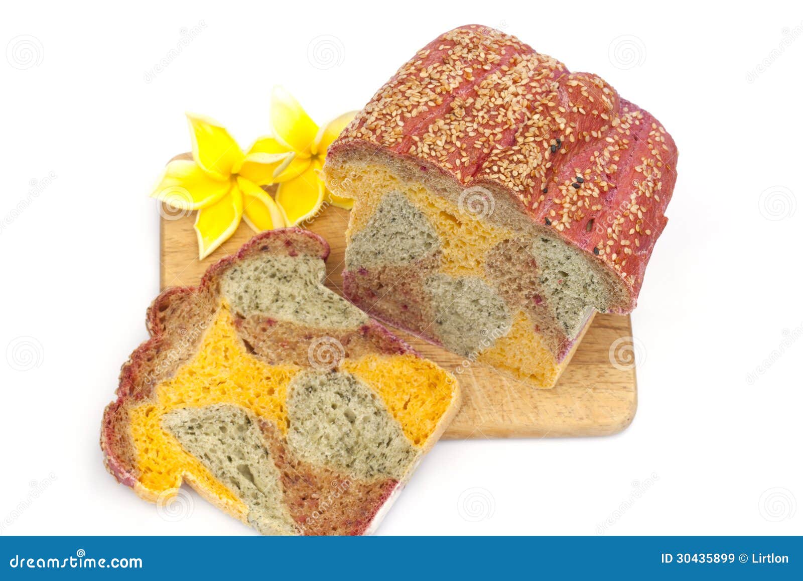 The colorful of bread stock image. Image of taste, ingredient - 30435899
