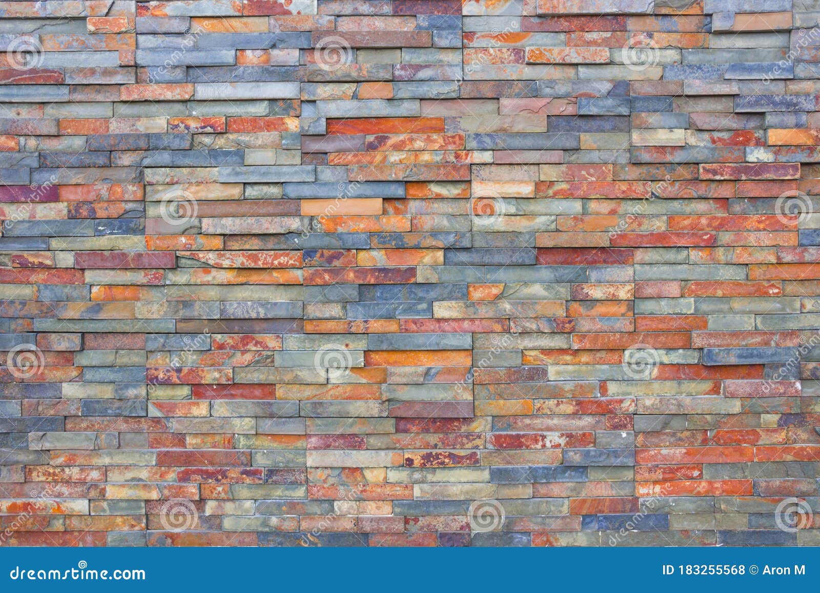 Colorful Brick Wall Texture, Abstract Background, Decorative Bricks ...