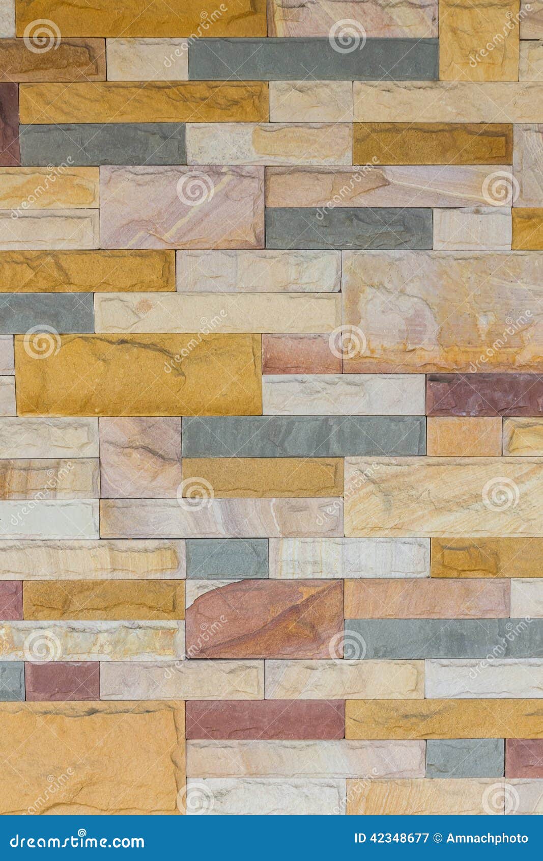 Colorful of Brick Wall Texture Background. Stock Image - Image of ...