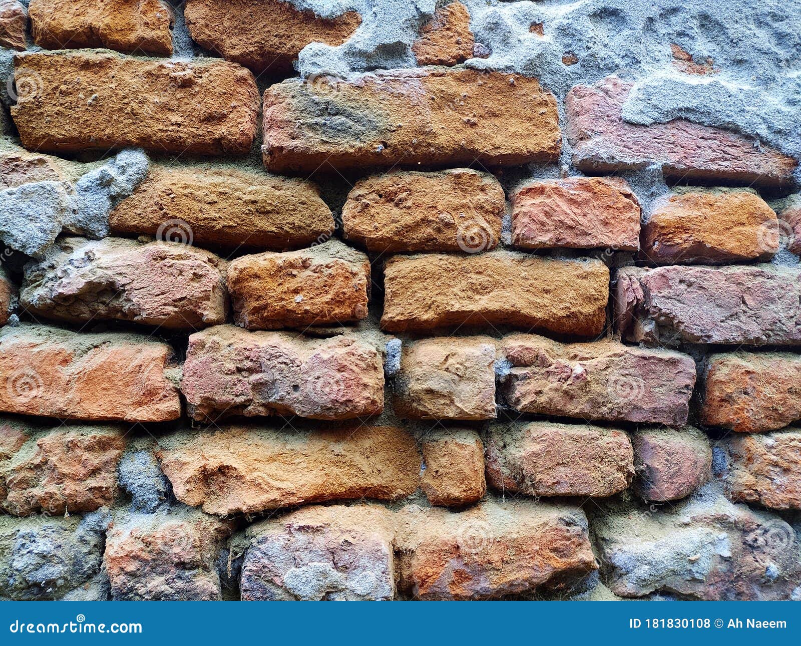 Colorful Bricks Pattern for Texture Background .Brick Pattern Wall Use ...
