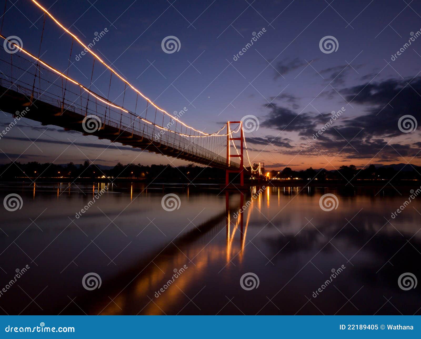 Colorful Bridge stock image. Image of bridge, building - 22189405