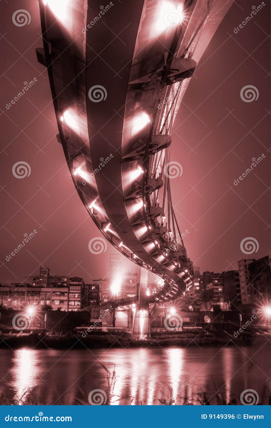 Colorful bridge stock photo. Image of metropolitan, harbor - 9149396