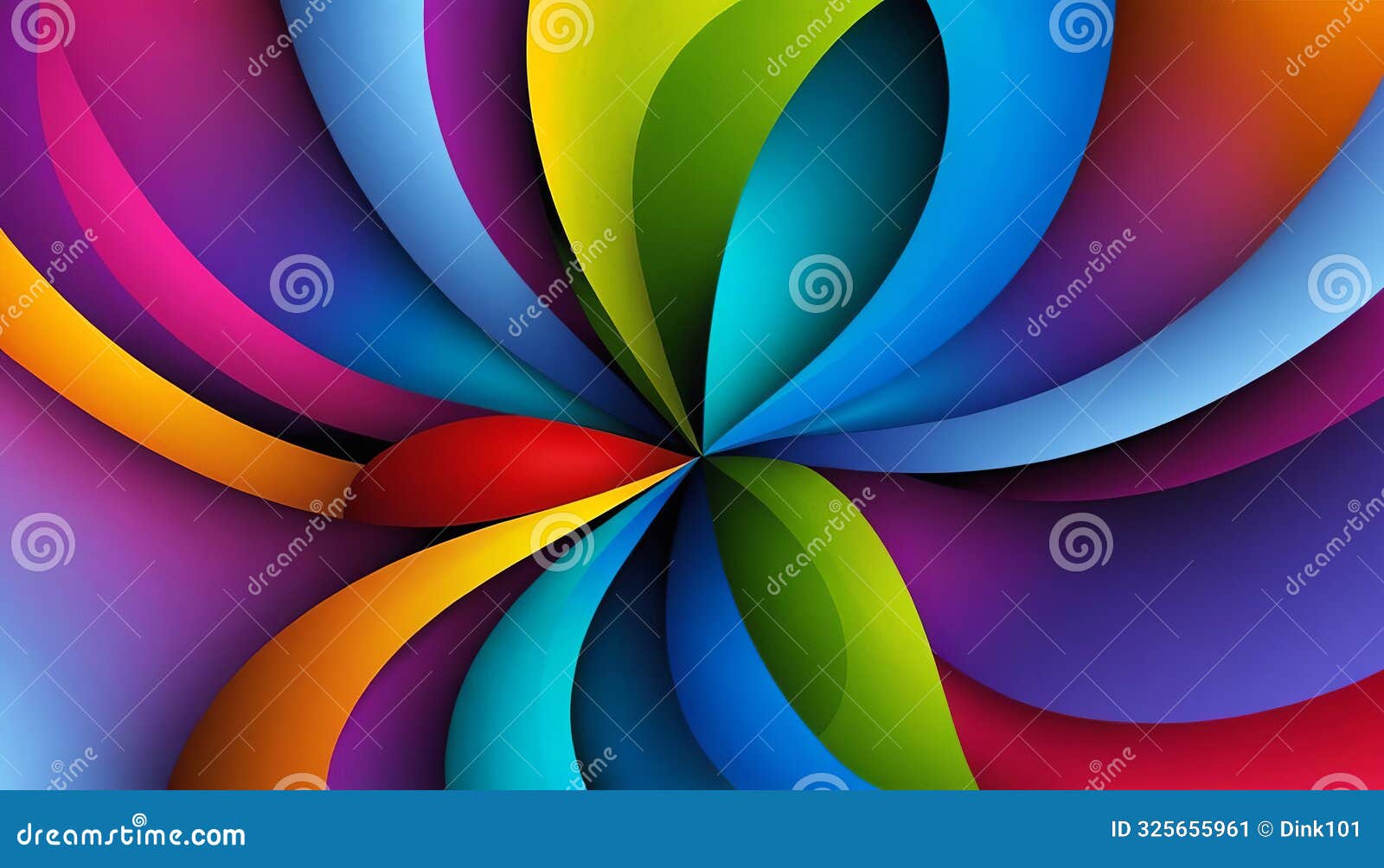 Colorful Bright Abstract Background for Design Stock Illustration ...