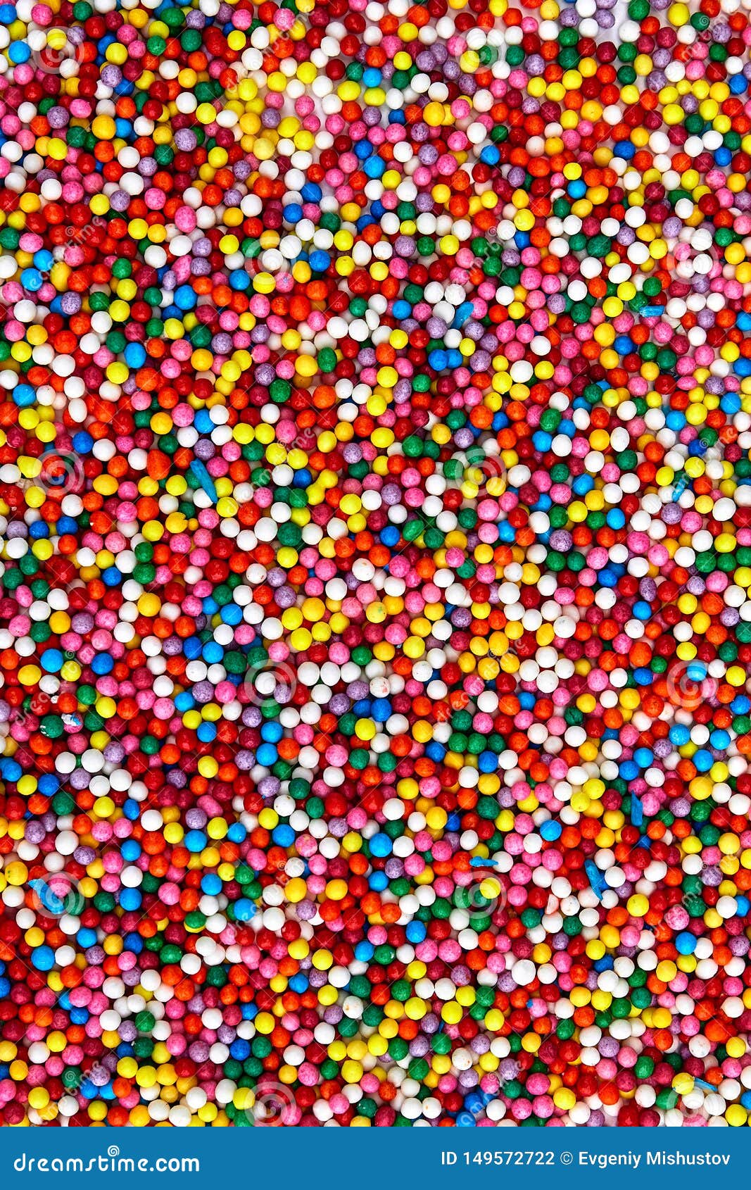 Colorful Bright Background, Multi-colored Balls. Sweet Nice Background ...