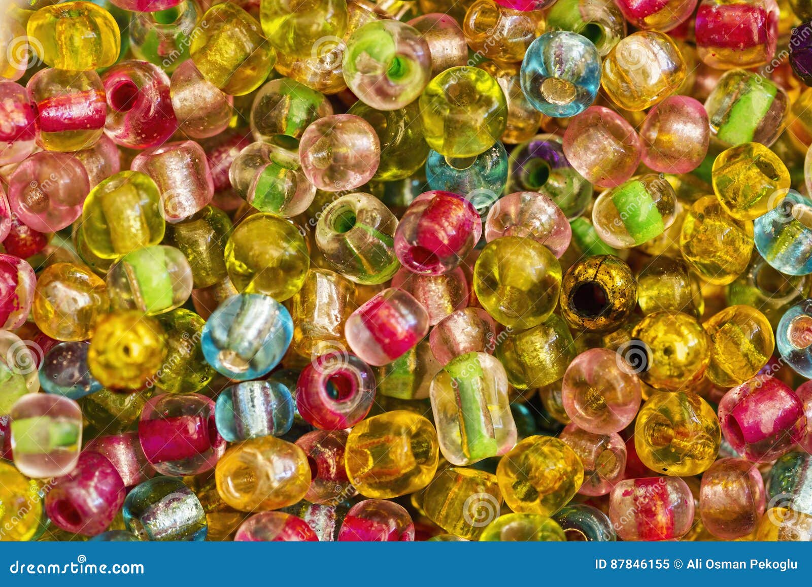 Colorful and bright beads stock image. Image of bijouterie - 87846155