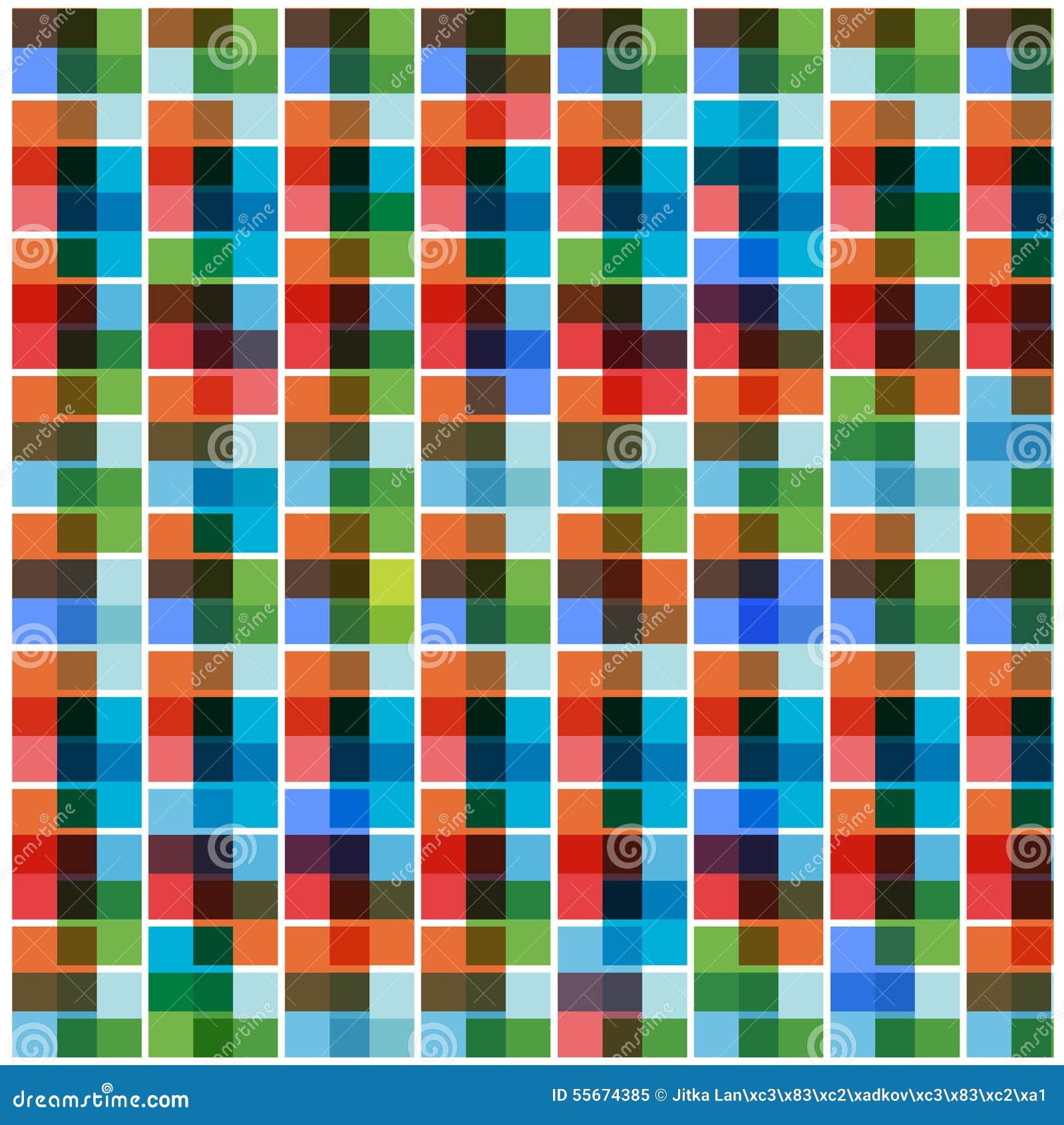 Colorful Bright Cubes Background Stock Vector - Illustration of ...