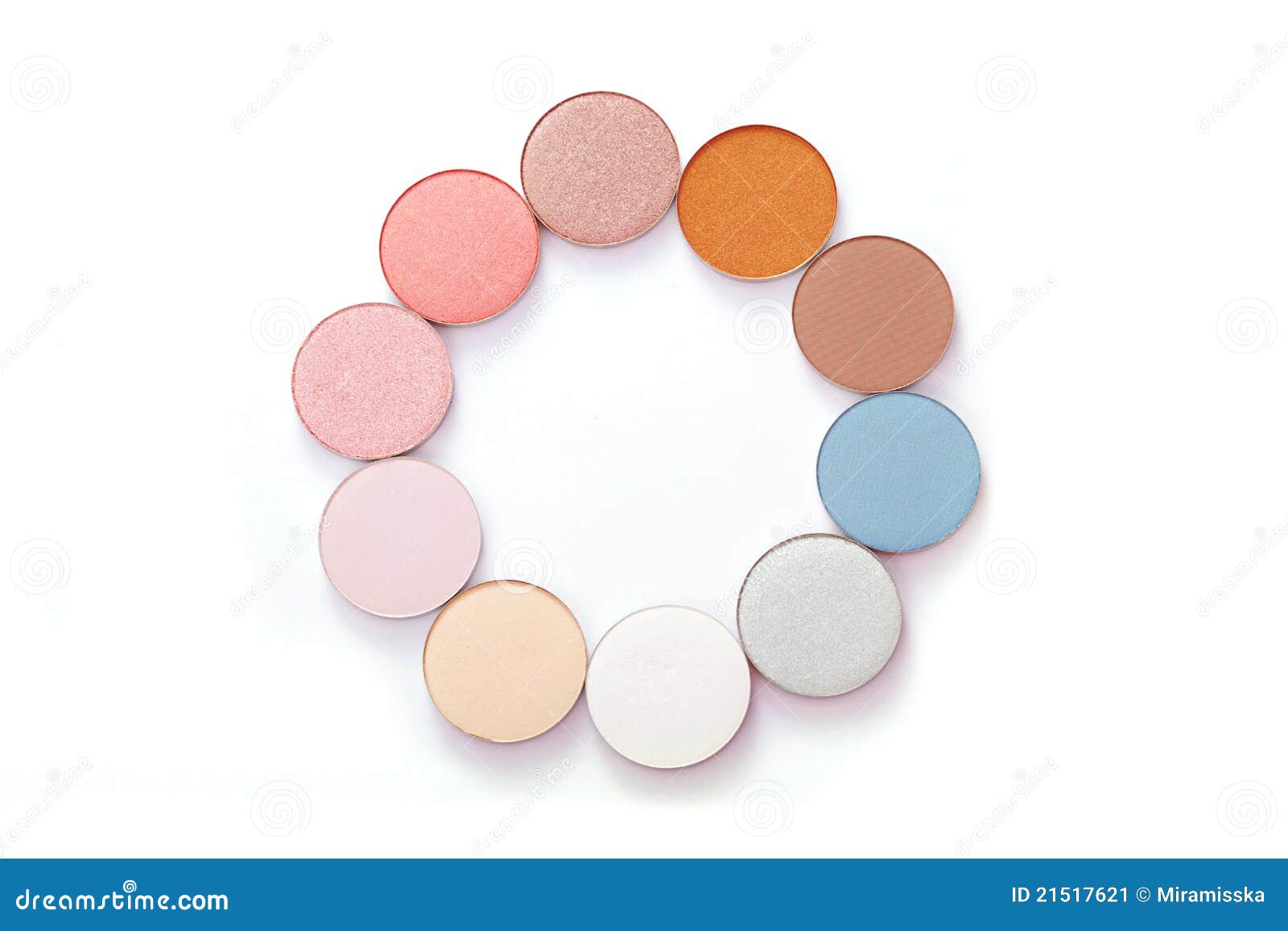 Colorful bright eye shadow stock image. Image of beauty - 21517621