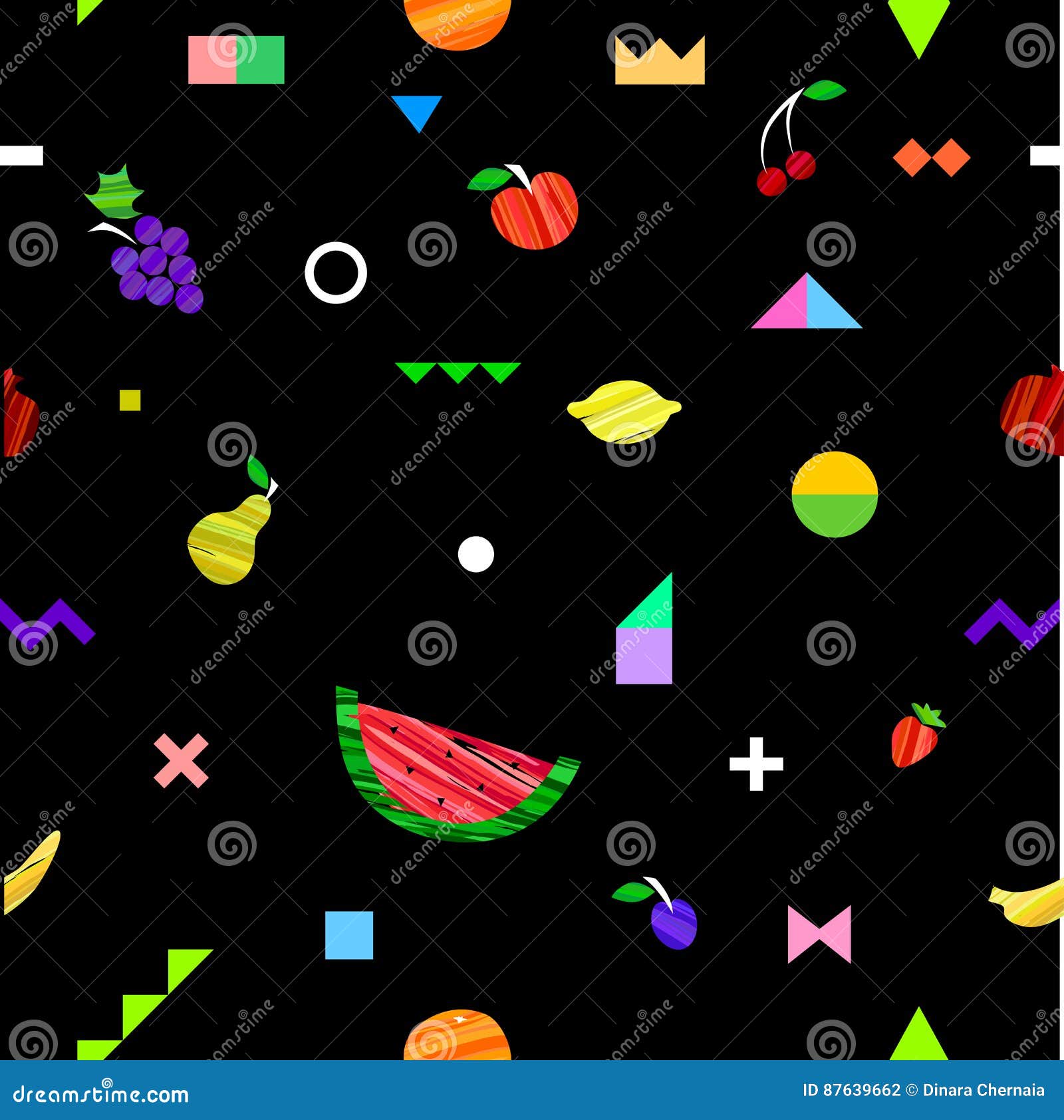 Different Fruits With Different Textures And Colors Stock Photography ...