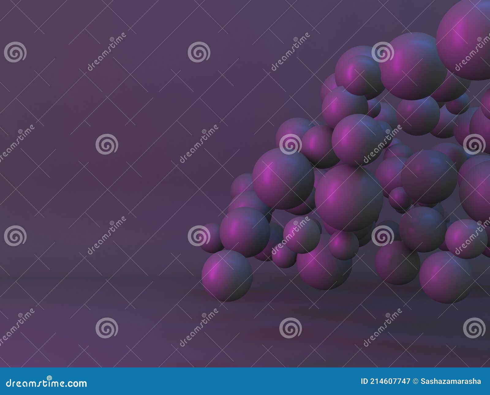 Colorful Bright Shiny Spheres Wallpaper Stock Illustration ...