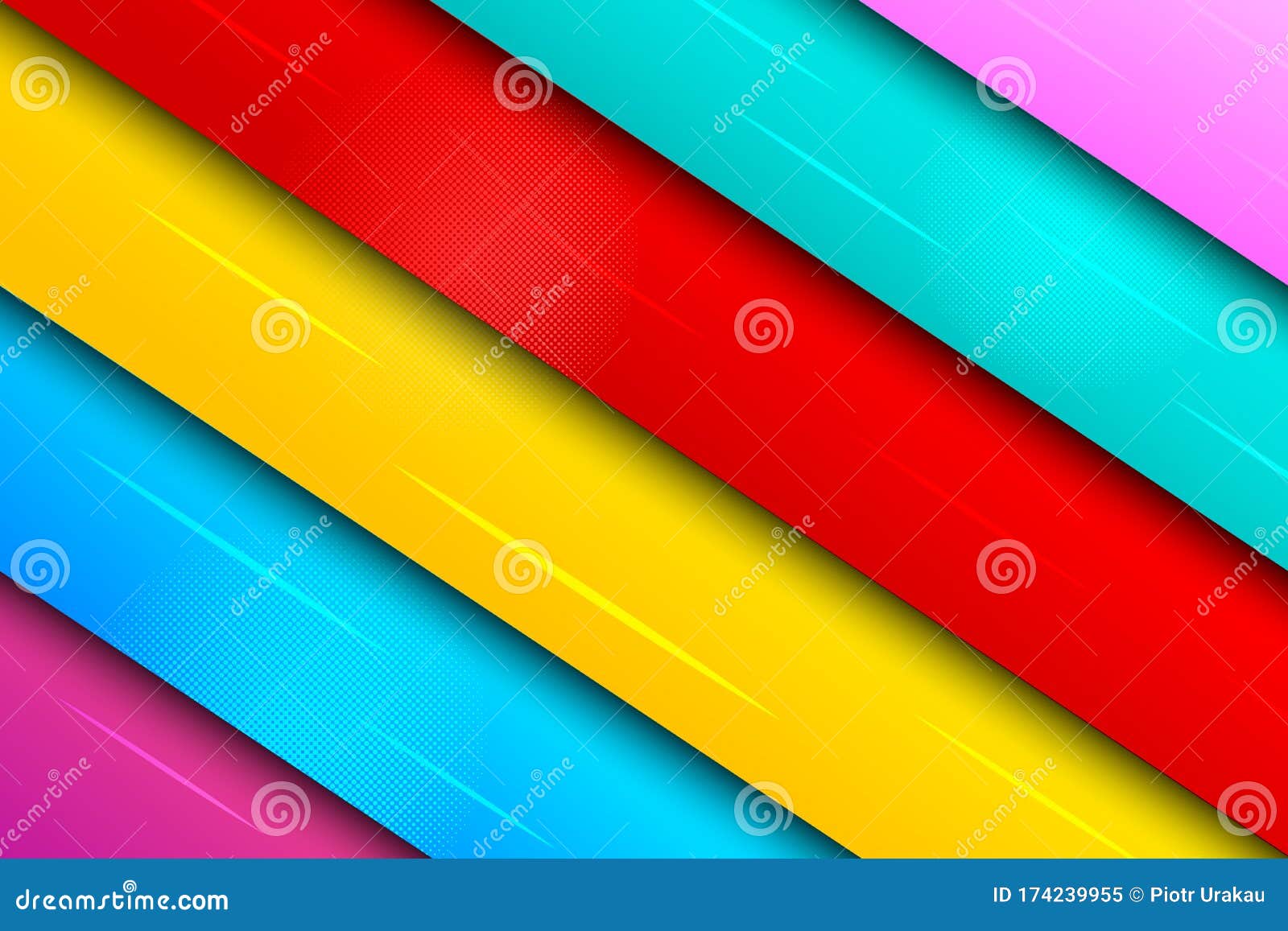 Slanted Colorful Background Design Resource Stock Photography ...